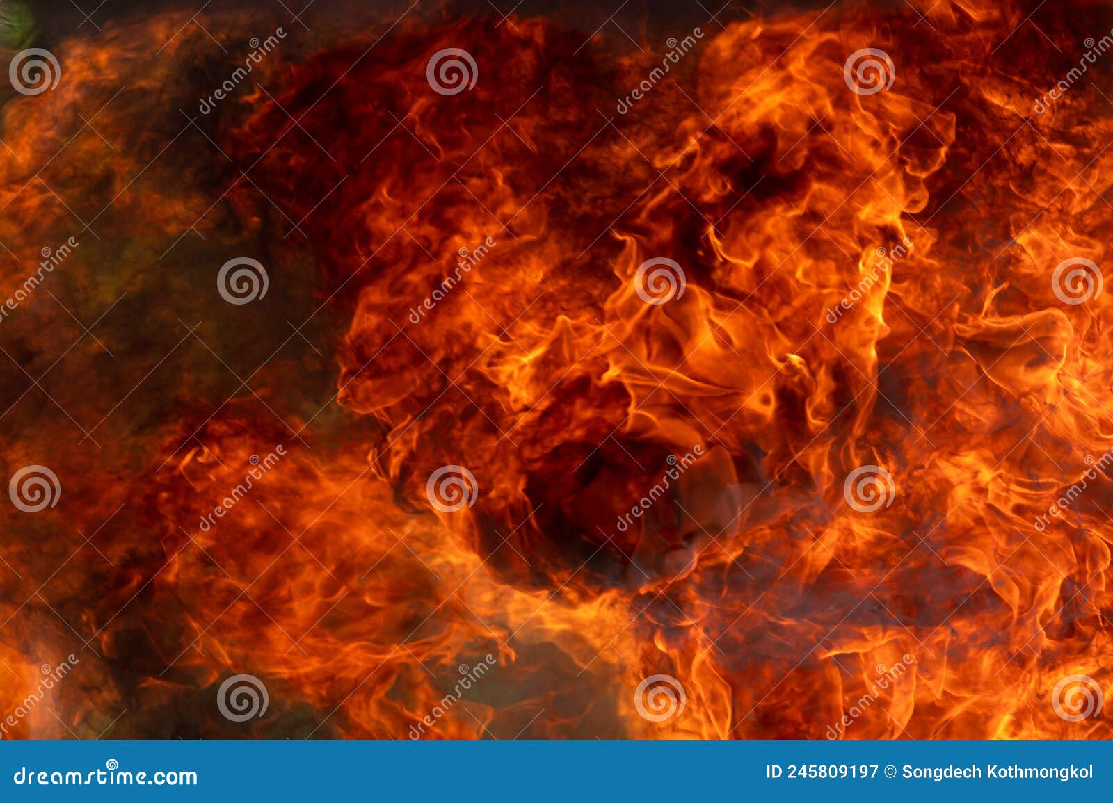 Fire and smoke background stock image. Image of background - 245809197