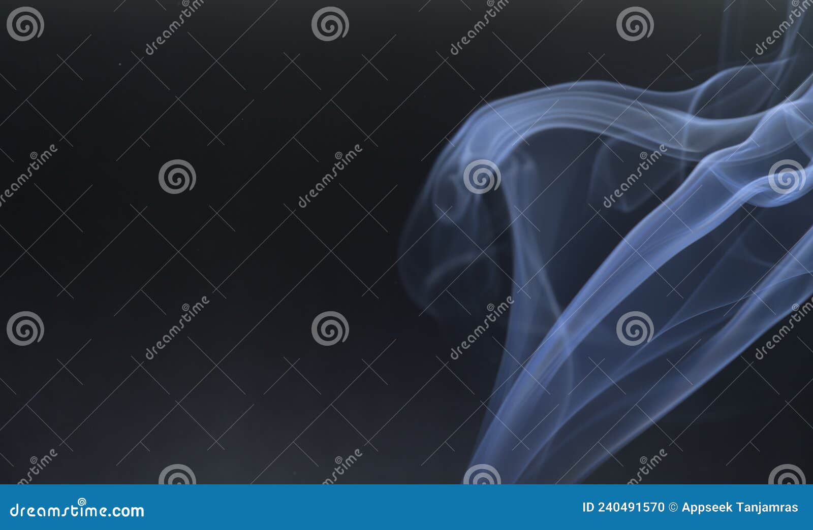 Fire Smoke Burning Effect Isolated White on Black Background Stock ...
