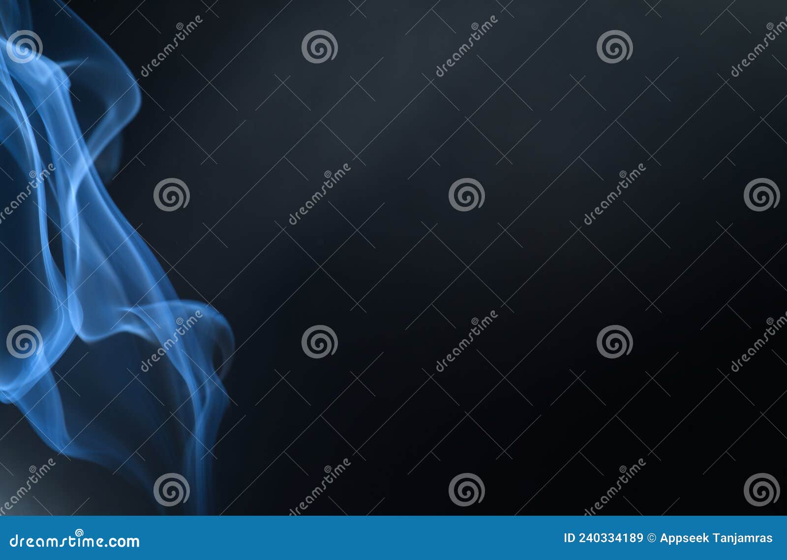 Fire Smoke Burning Effect Isolated White on Black Background Stock ...