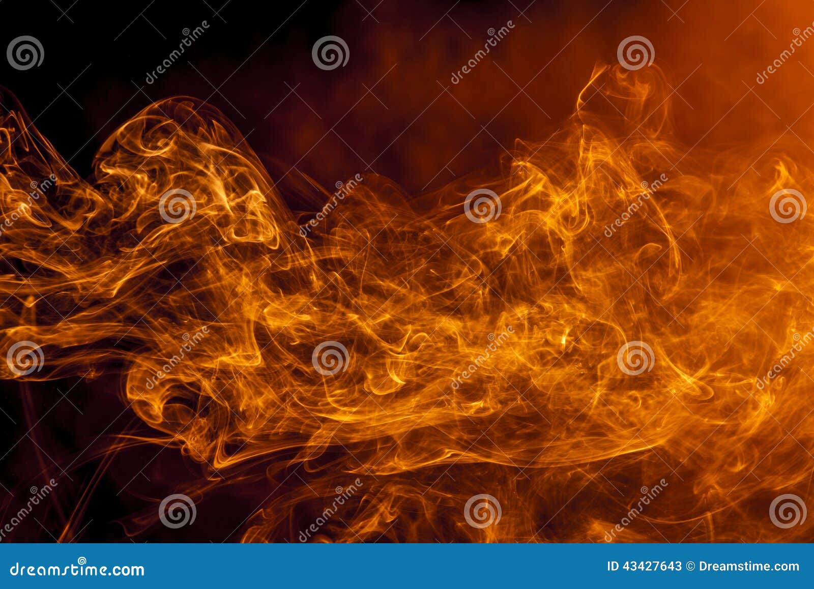 Fire Smoke stock image. Image of magic, turquoise, smoke - 43427643