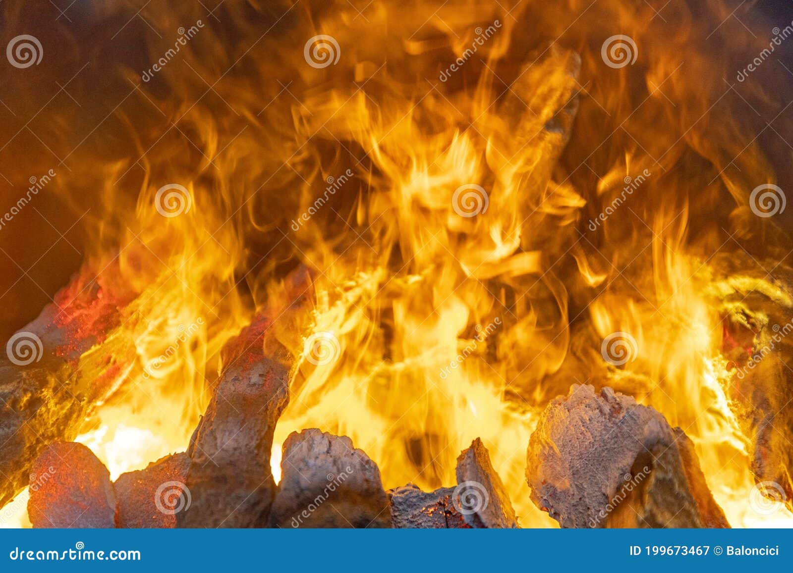 Fire Smoke Effects stock image. Image of fire, fireplace - 199673467