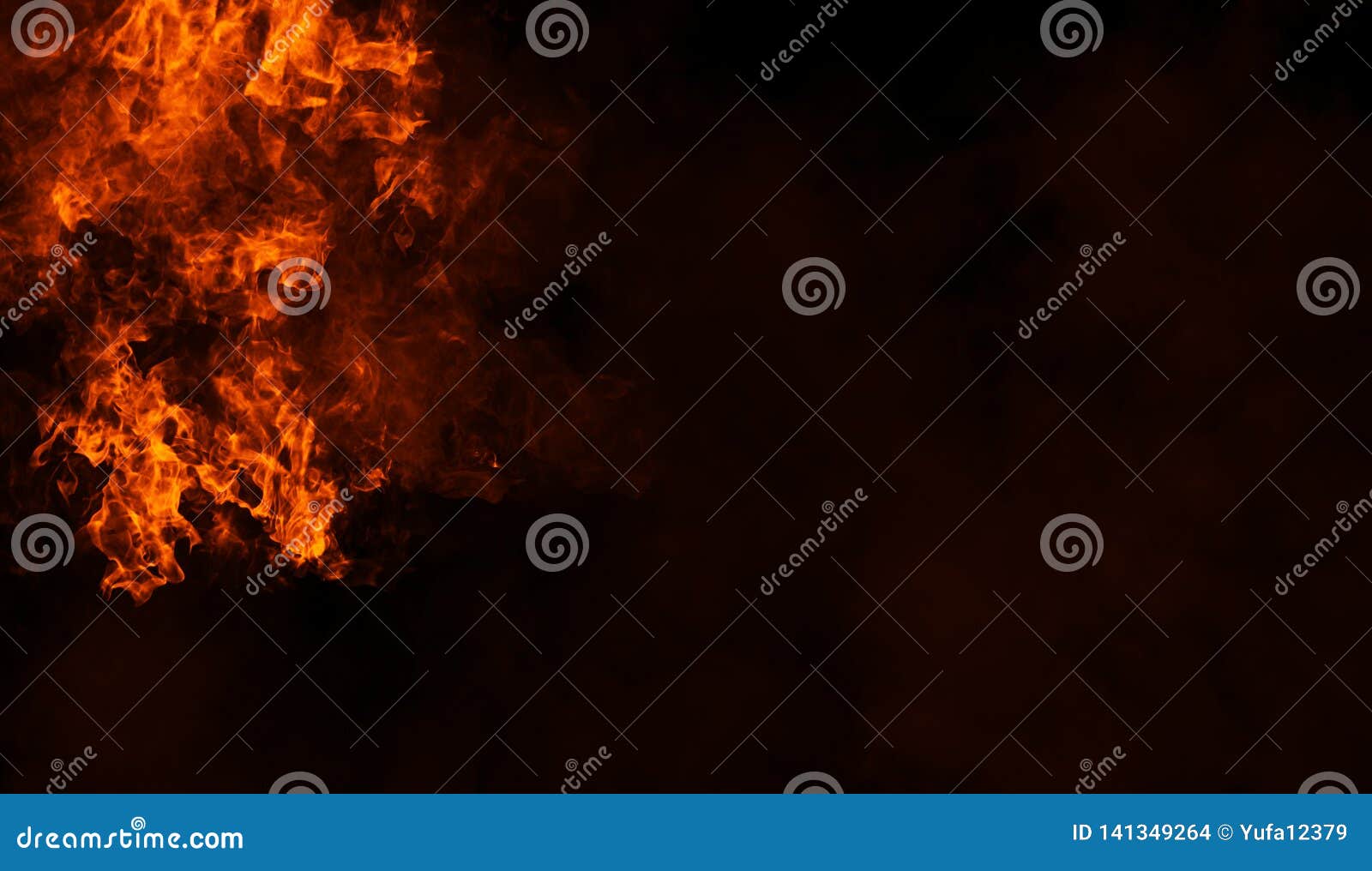 Fire Smoke on Isolated Background. Design Element Stock Photo - Image ...