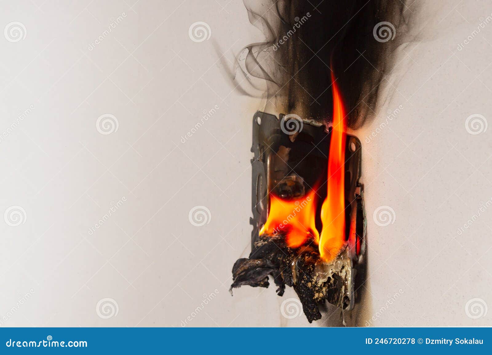 Fire and Smoke in the Room, a Short Circuit in the Electrical Network ...