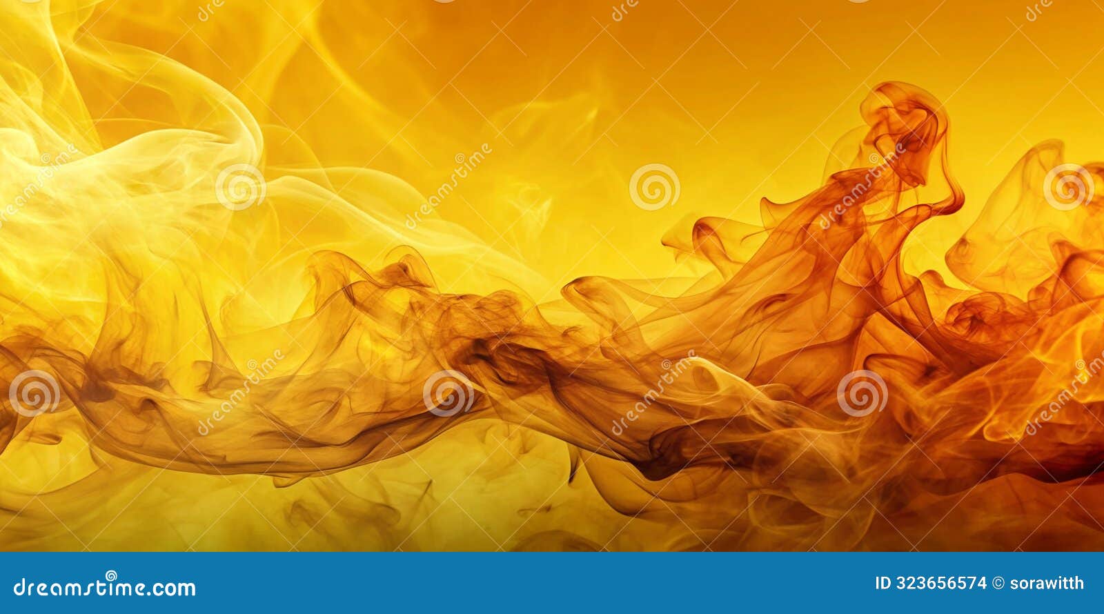 Fire and Smoke Translucent Background Translucent Yellow Fire Abstract ...