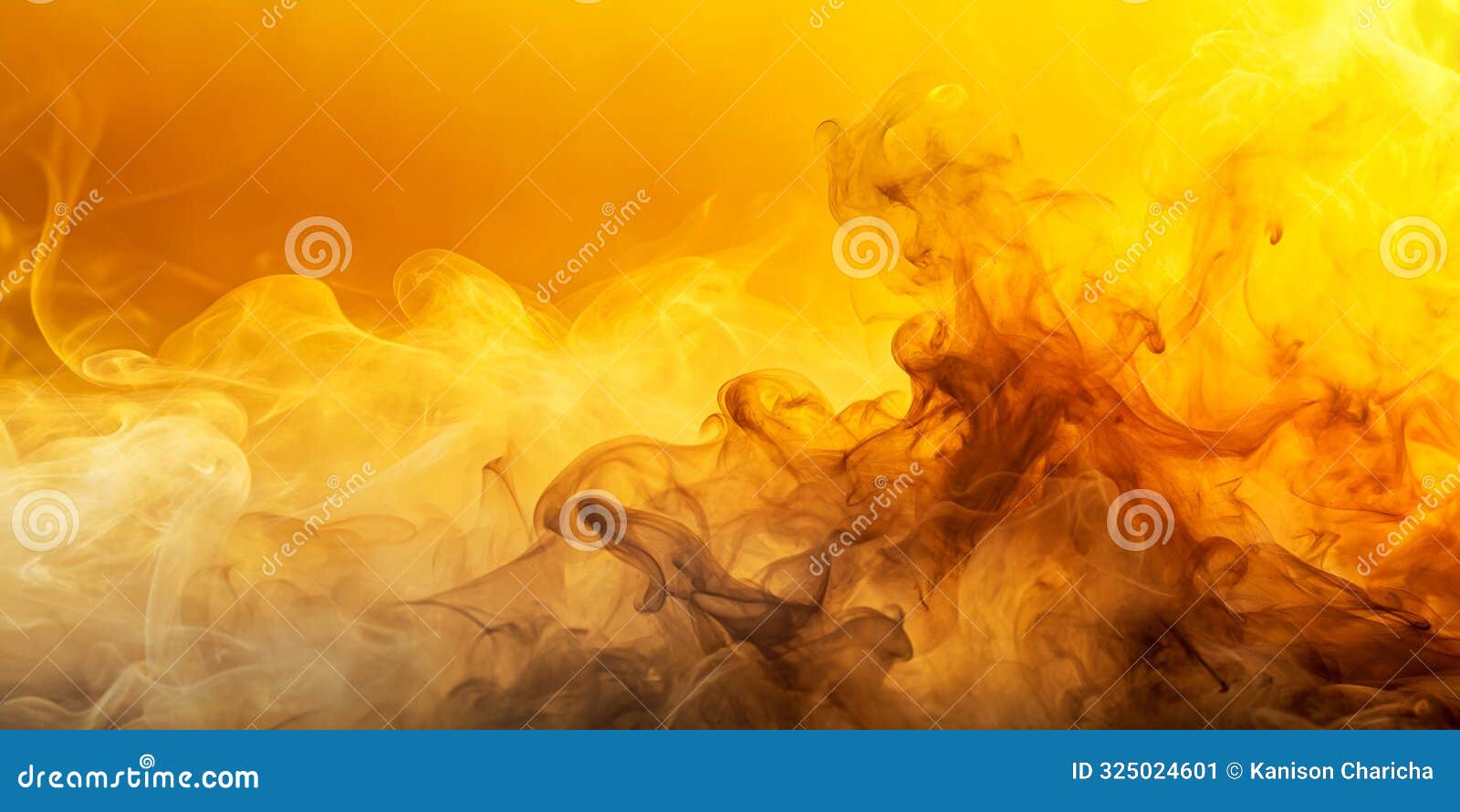 Fire and Smoke Translucent Background Translucent Yellow Fire Abstract ...