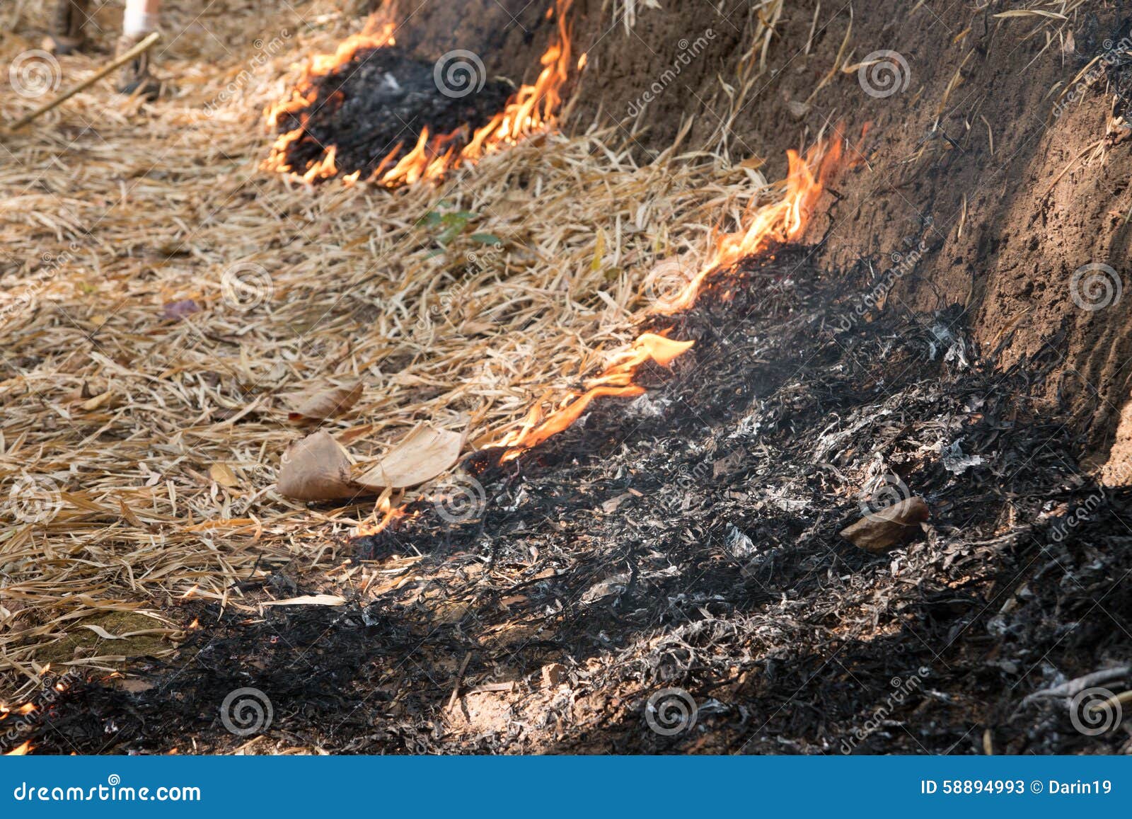 The Fire in Southeast Asia stock image. Image of heat - 58894993