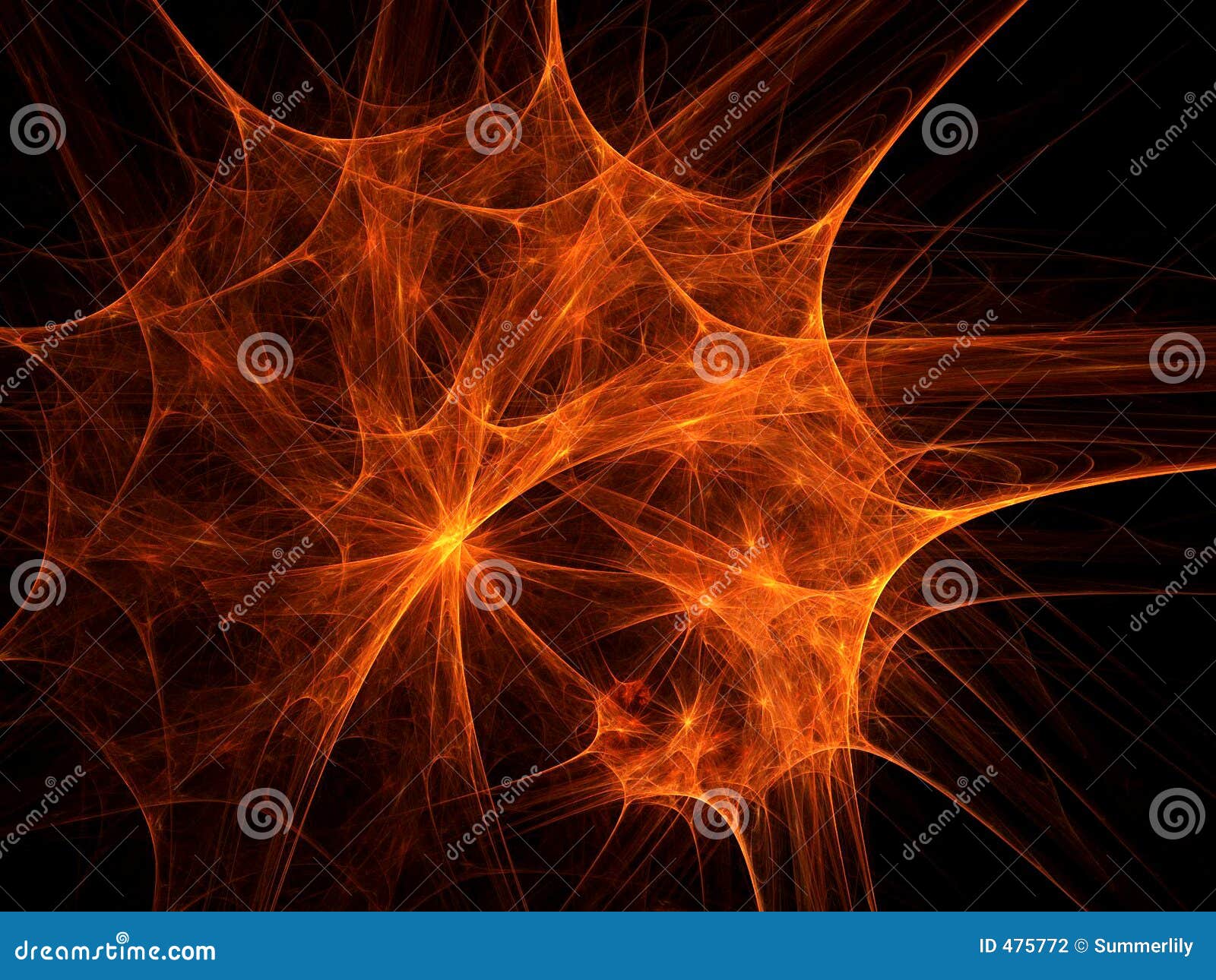 Fire in space stock illustration. Illustration of cyberspace - 475772