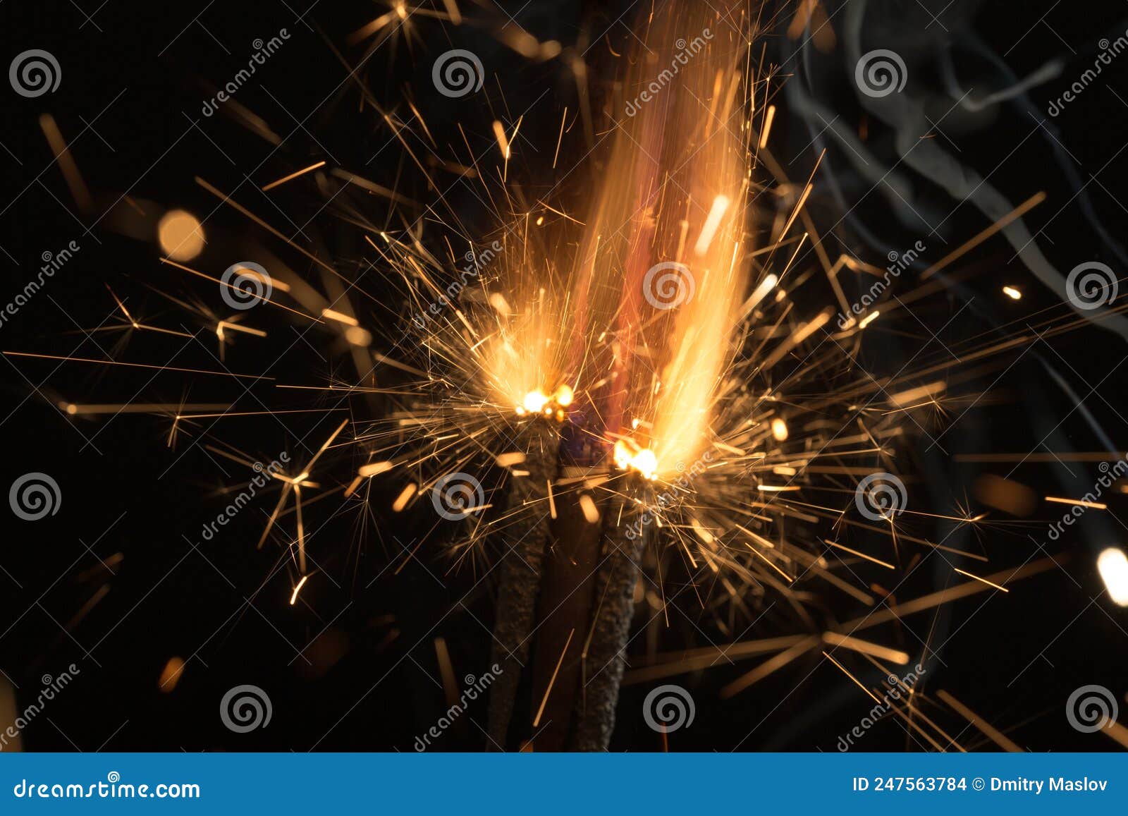 Fire and sparks close up stock photo. Image of macro - 247563784