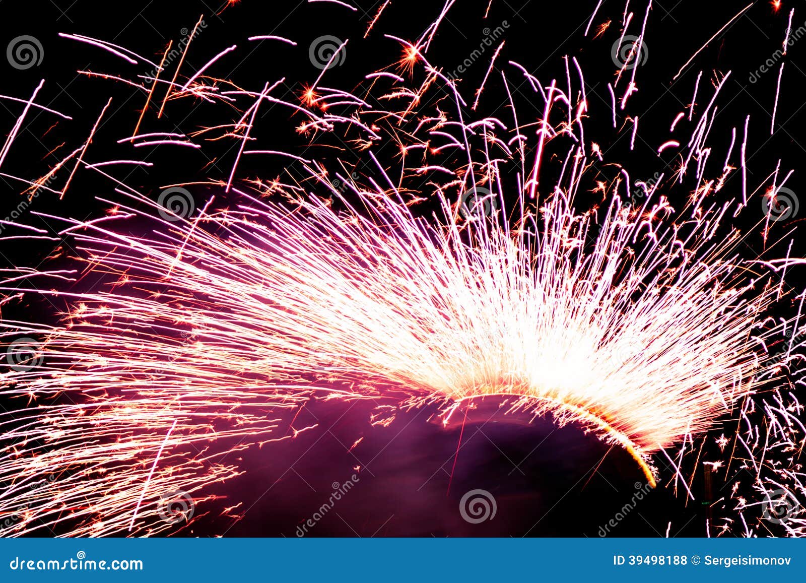 Fire Sparks stock photo. Image of imagination, illuminated - 39498188