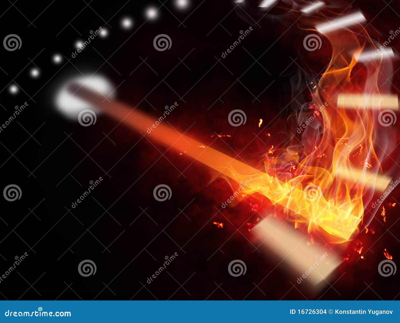 Fire speedometer stock photo. Image of meter, abstract - 16726304