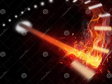 Fire speedometer stock photo. Image of meter, abstract - 16726304