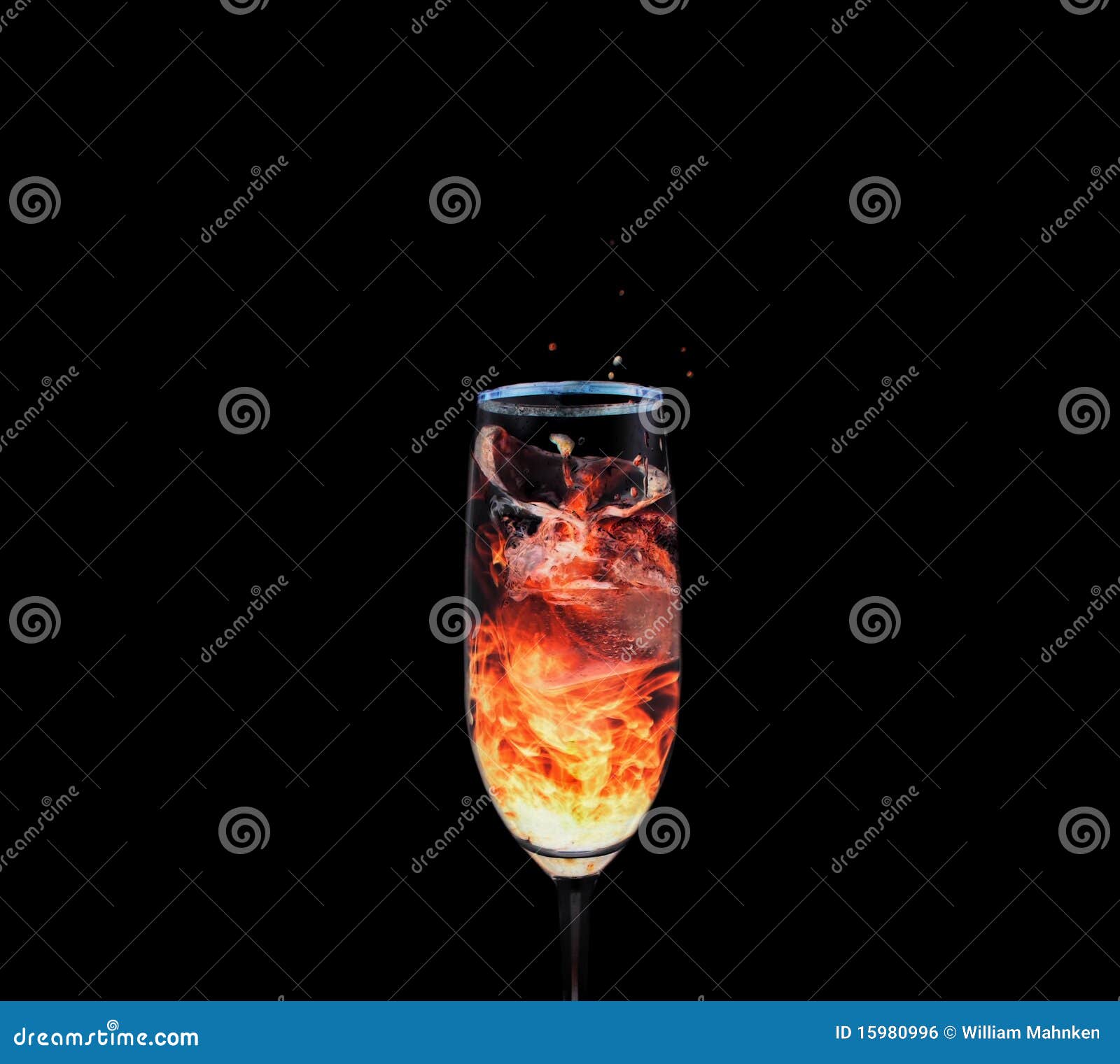 Fire Splash stock photo. Image of background, neon, droplet - 15980996