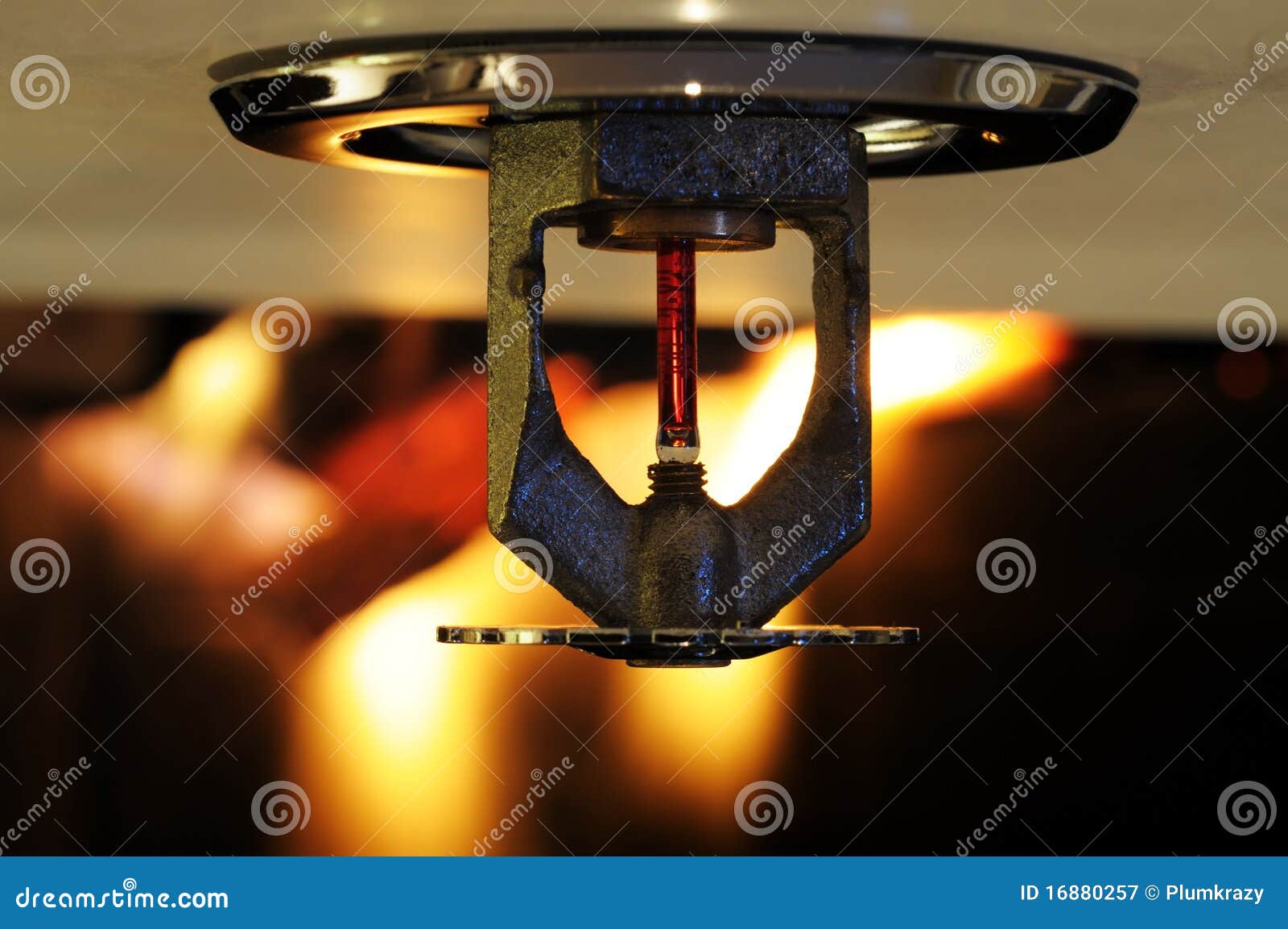 Fire Sprinkler stock image. Image of order, business - 16880257