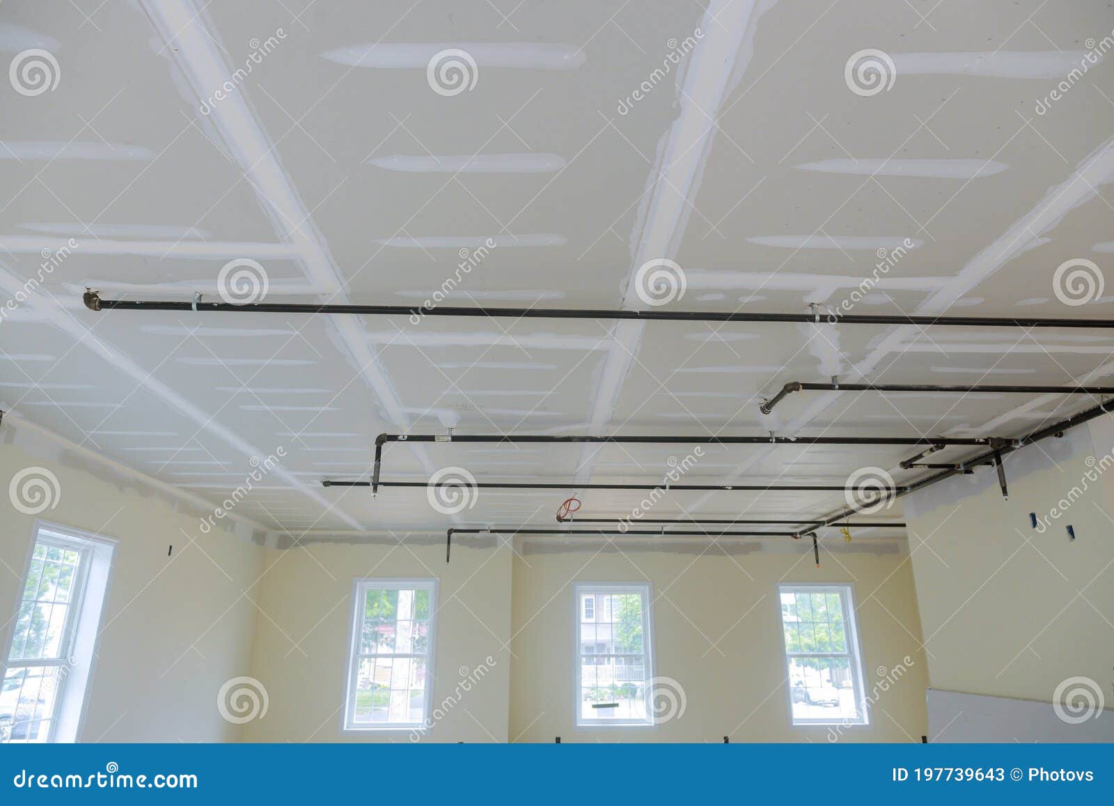Automatic Ceiling Fire Sprinkler Stock Photography | CartoonDealer.com ...