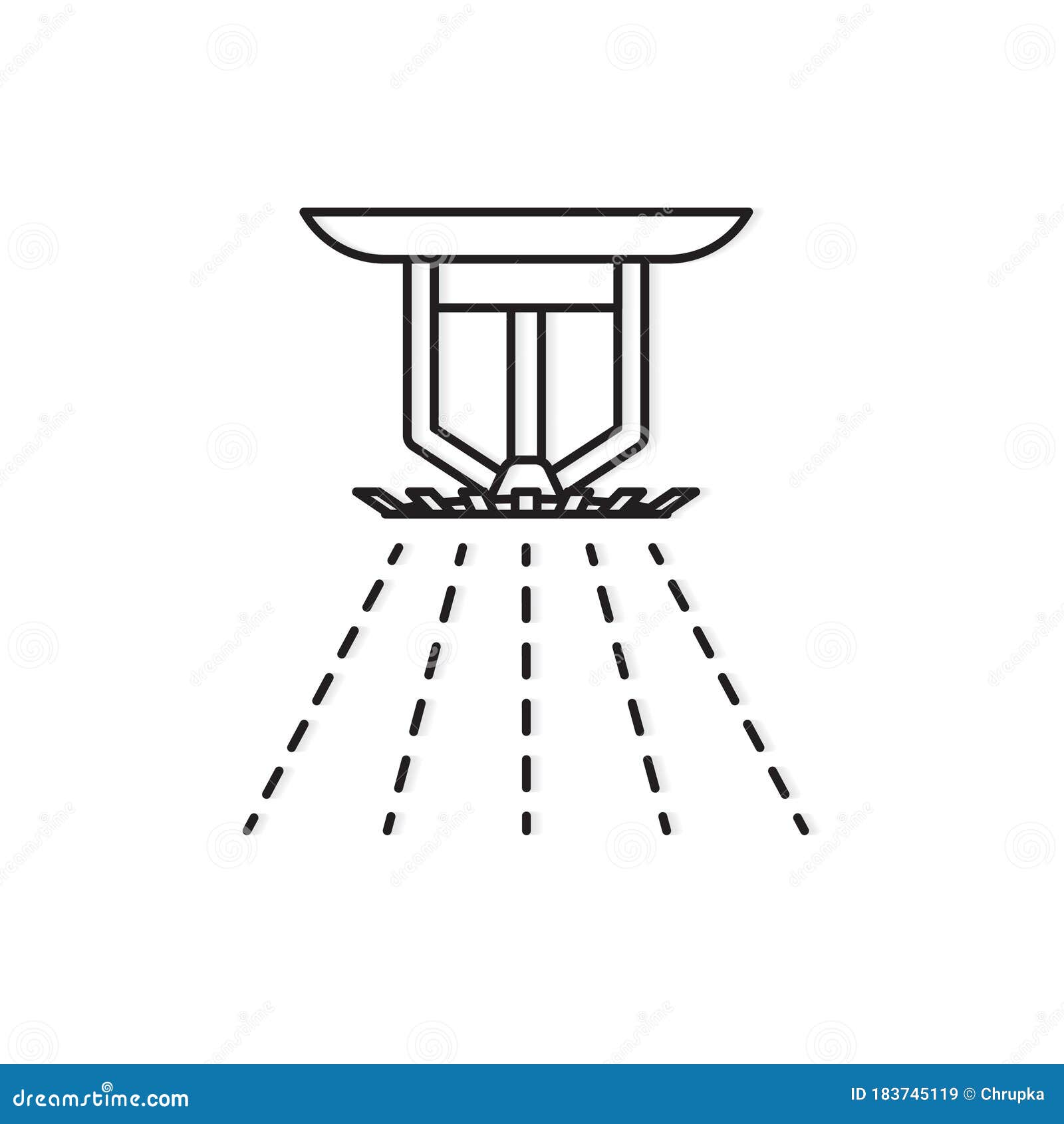 Fire Sprinkler Head Drawing