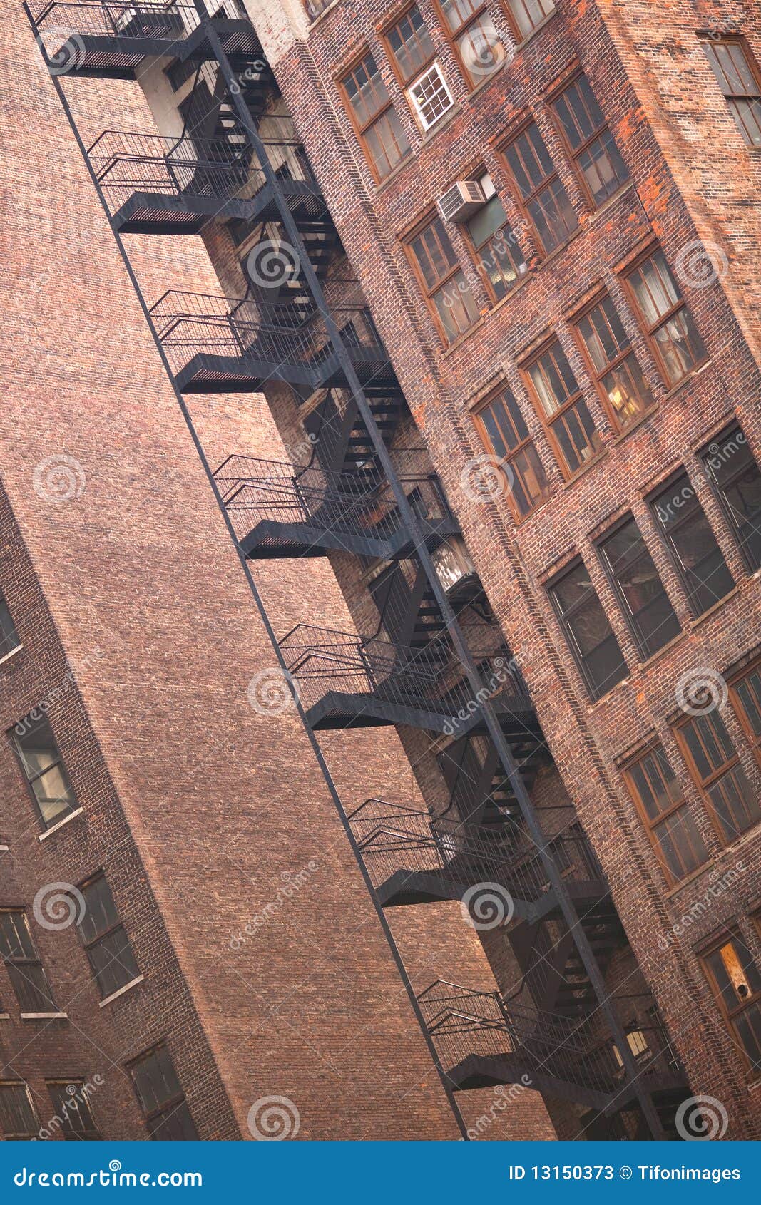 Fire stairs stock image. Image of vertical, iron, united - 13150373