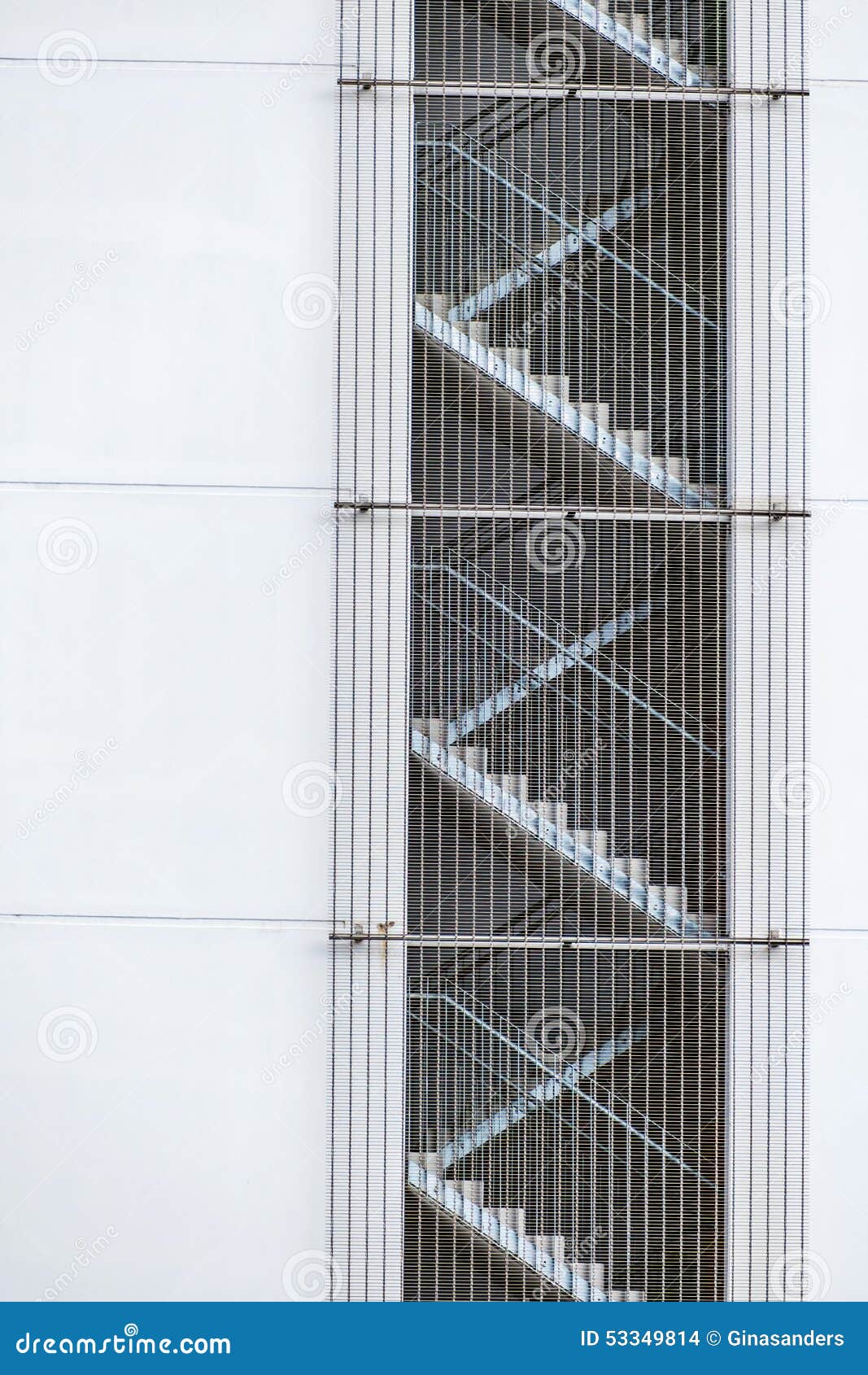 Fire Stairs With Grids Royalty-Free Stock Image | CartoonDealer.com ...