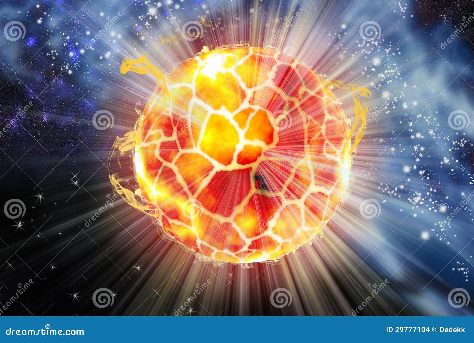 Star Explosion Royalty-Free Stock Photo | CartoonDealer.com #19545207