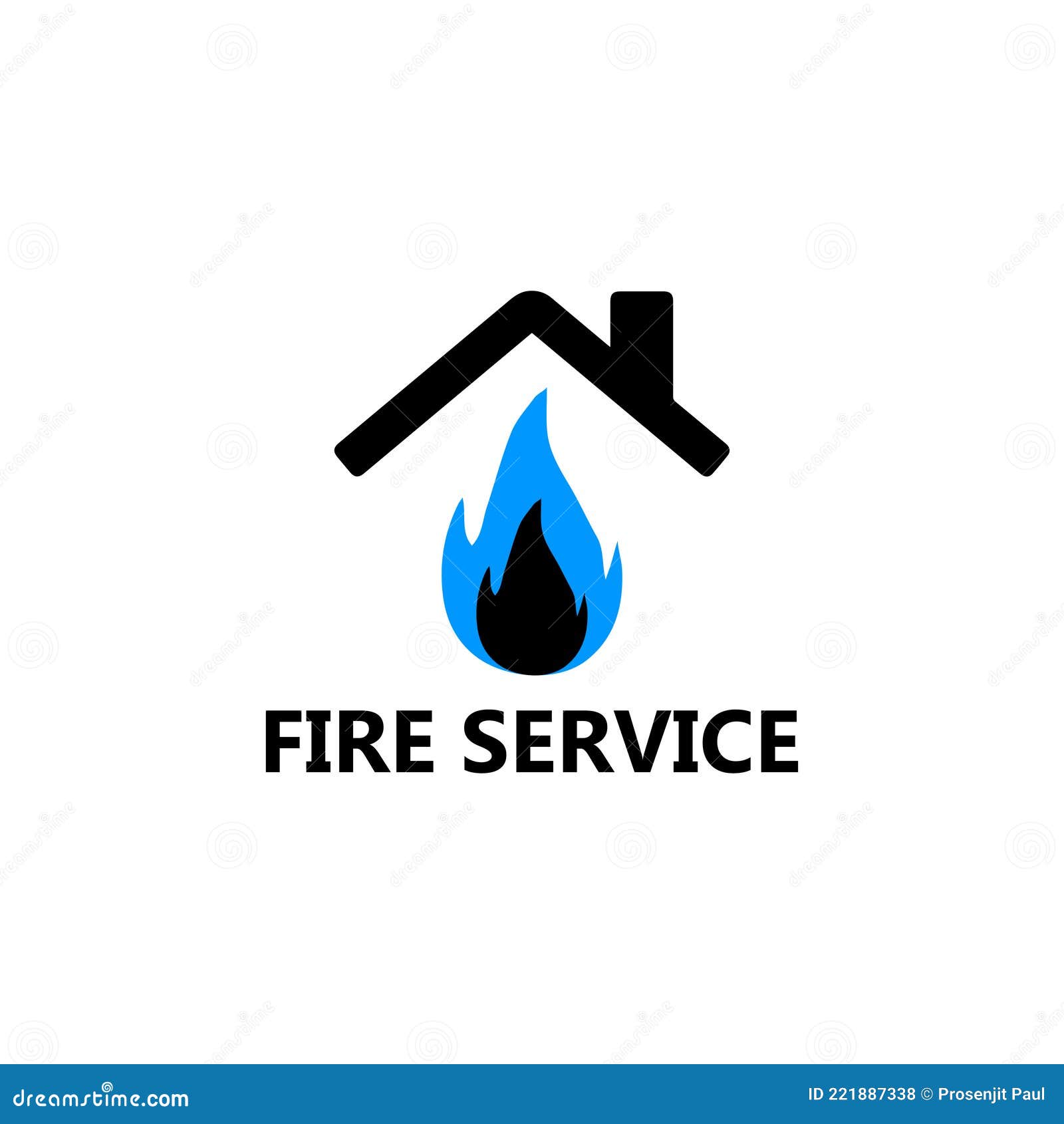 Fire Station Icon, FIRE DEPARTMENT ICON, Fire Services Icon Stock ...