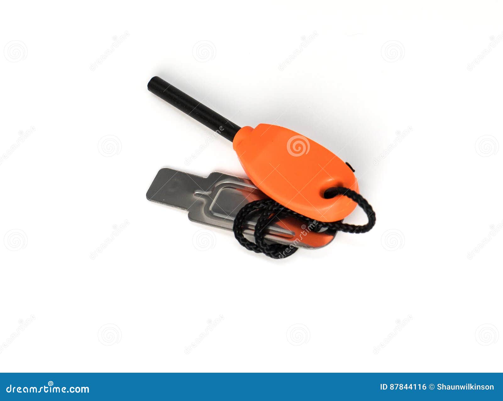 Fire Steel stock photo. Image of firestarter, firesteel - 87844116