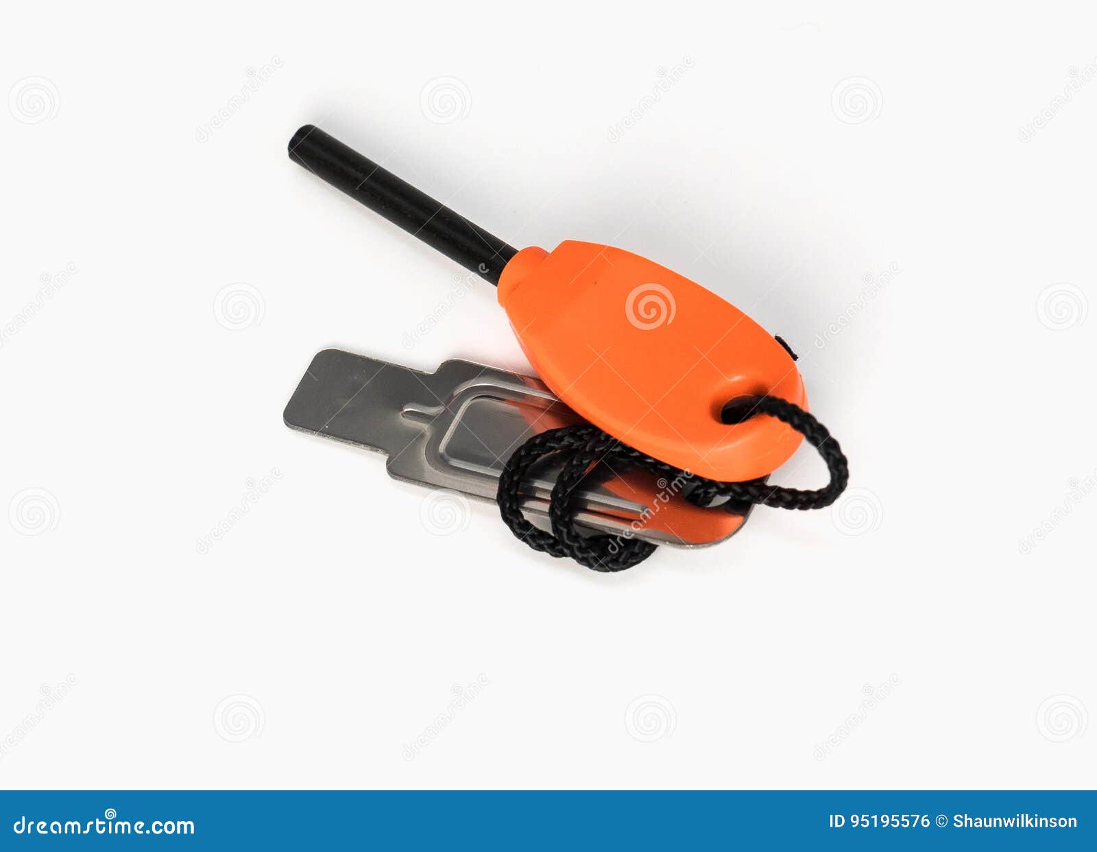 Fire Steel stock photo. Image of spark, ferrocerium, magnesium - 95195576