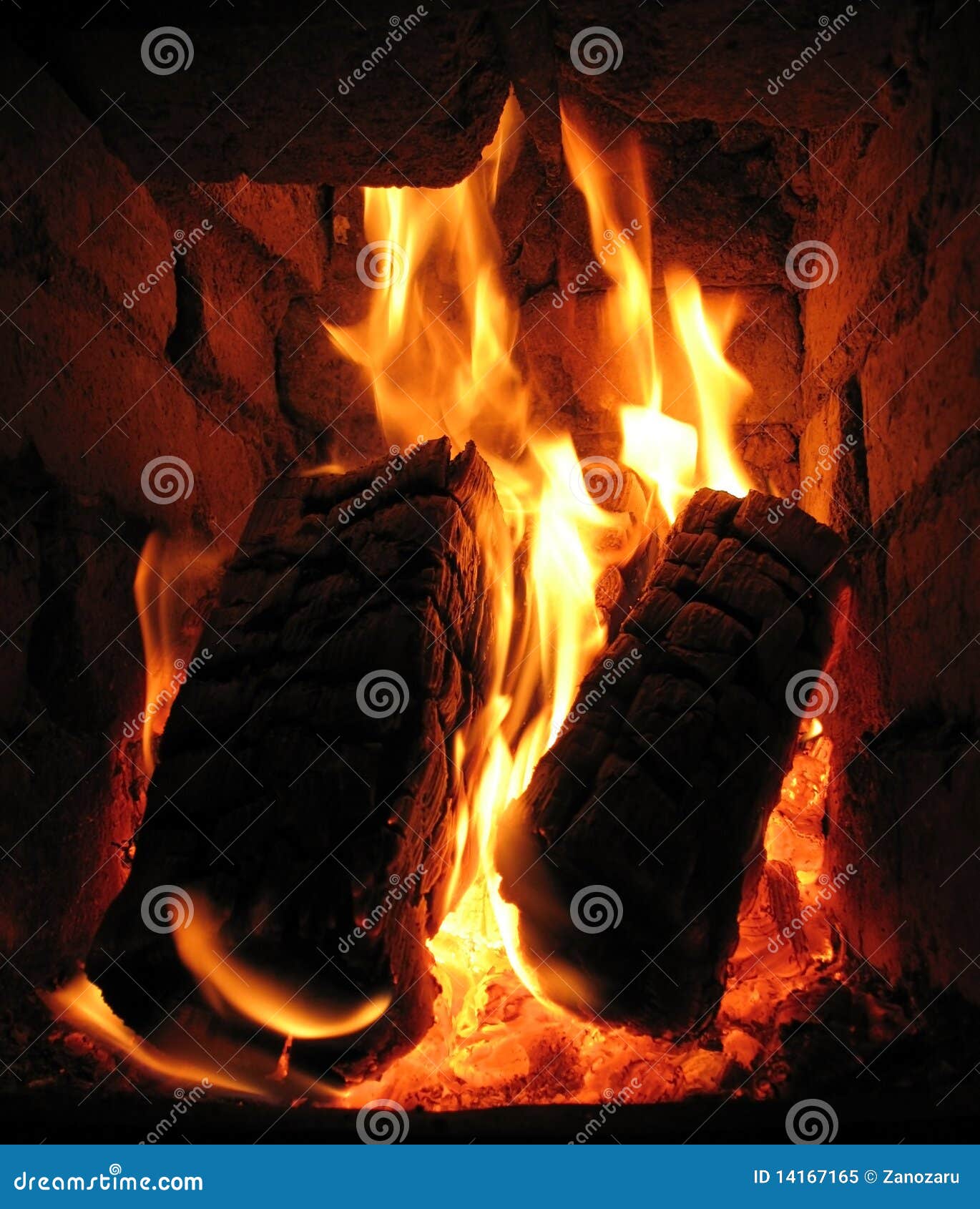 The fire in the stove stock image. Image of bright, fire - 14167165
