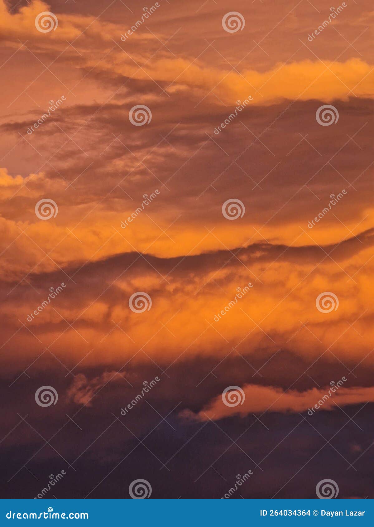Fire Sunset stock photo. Image of cloud, wave, dawn - 264034364