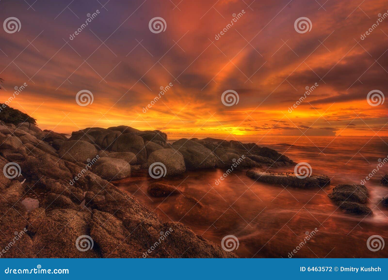 Fire sunset... stock photo. Image of horizon, beautiful - 6463572