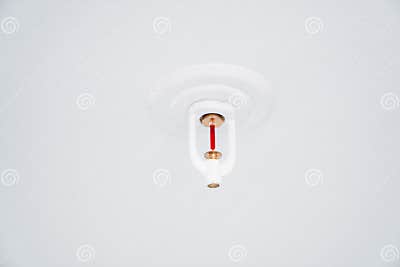 Fire Suppression System on the Ceiling in the House or in the Office ...