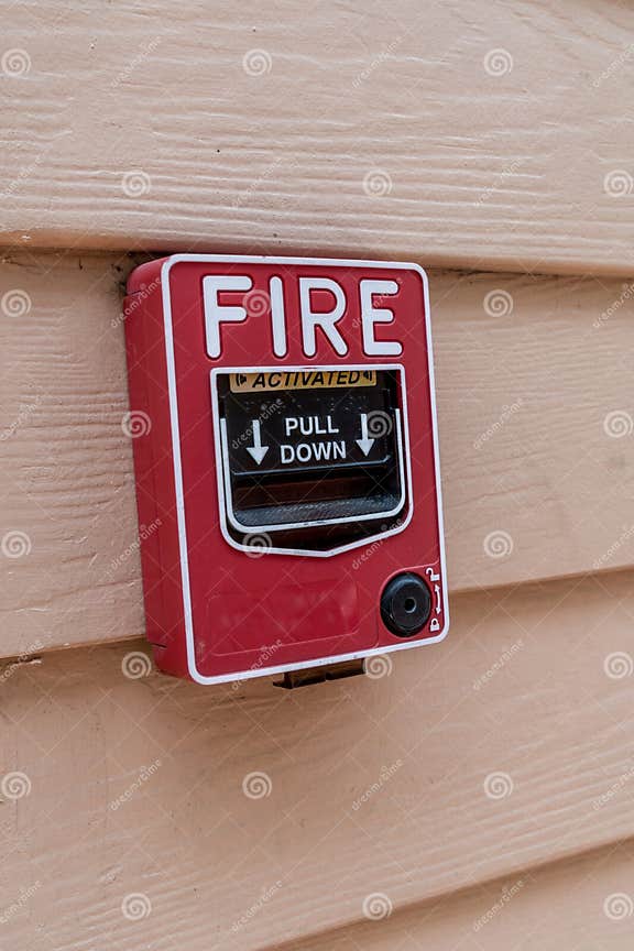 Fire switch stock photo. Image of flame, handle, safe - 77461230