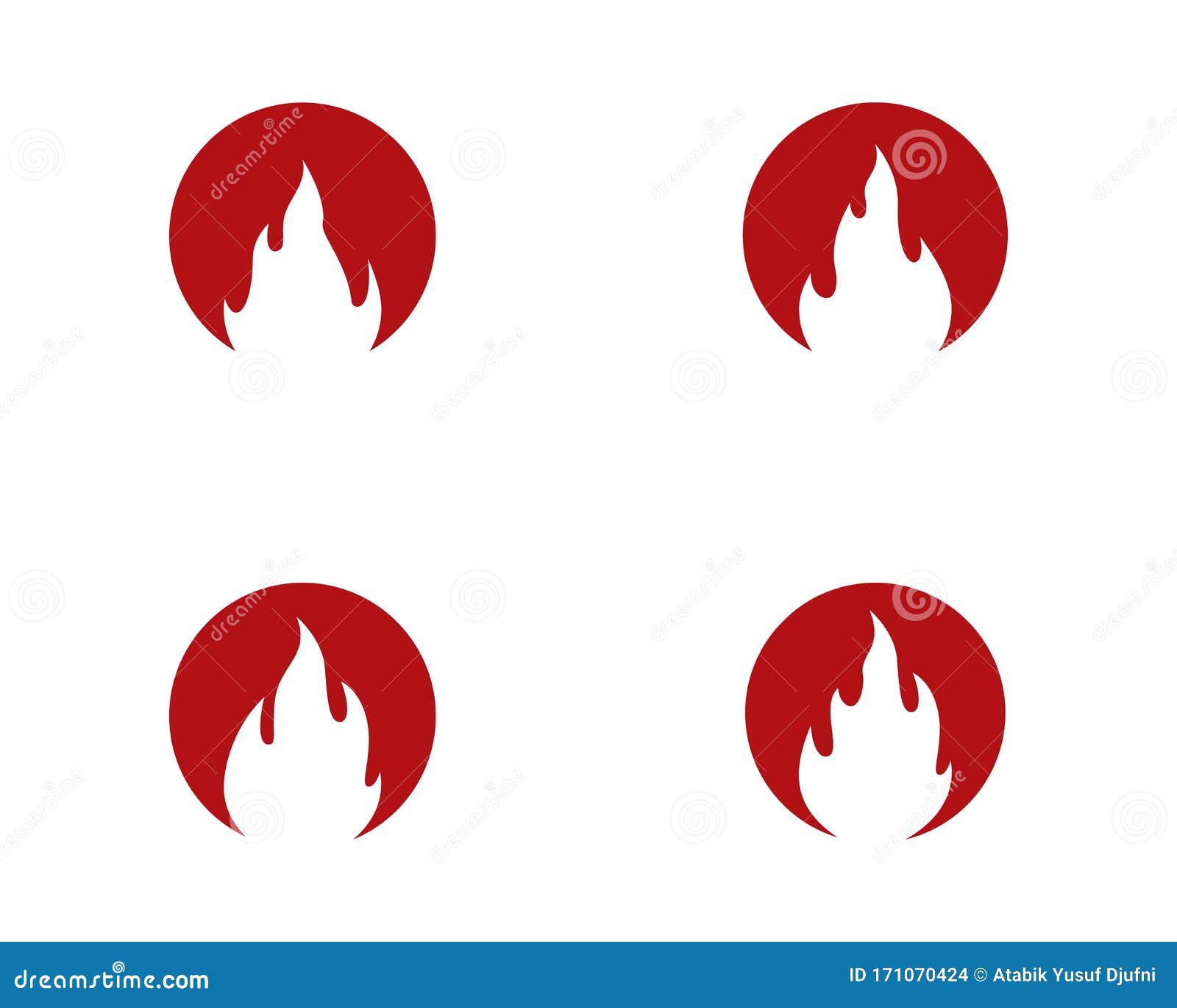 Fire symbol vector icon stock vector. Illustration of blazing - 171070424