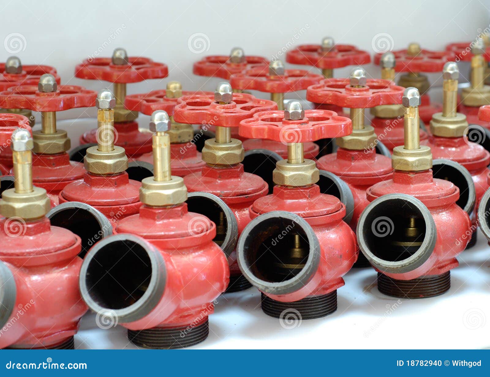 Fire system valves stock photo. Image of water, valve - 18782940