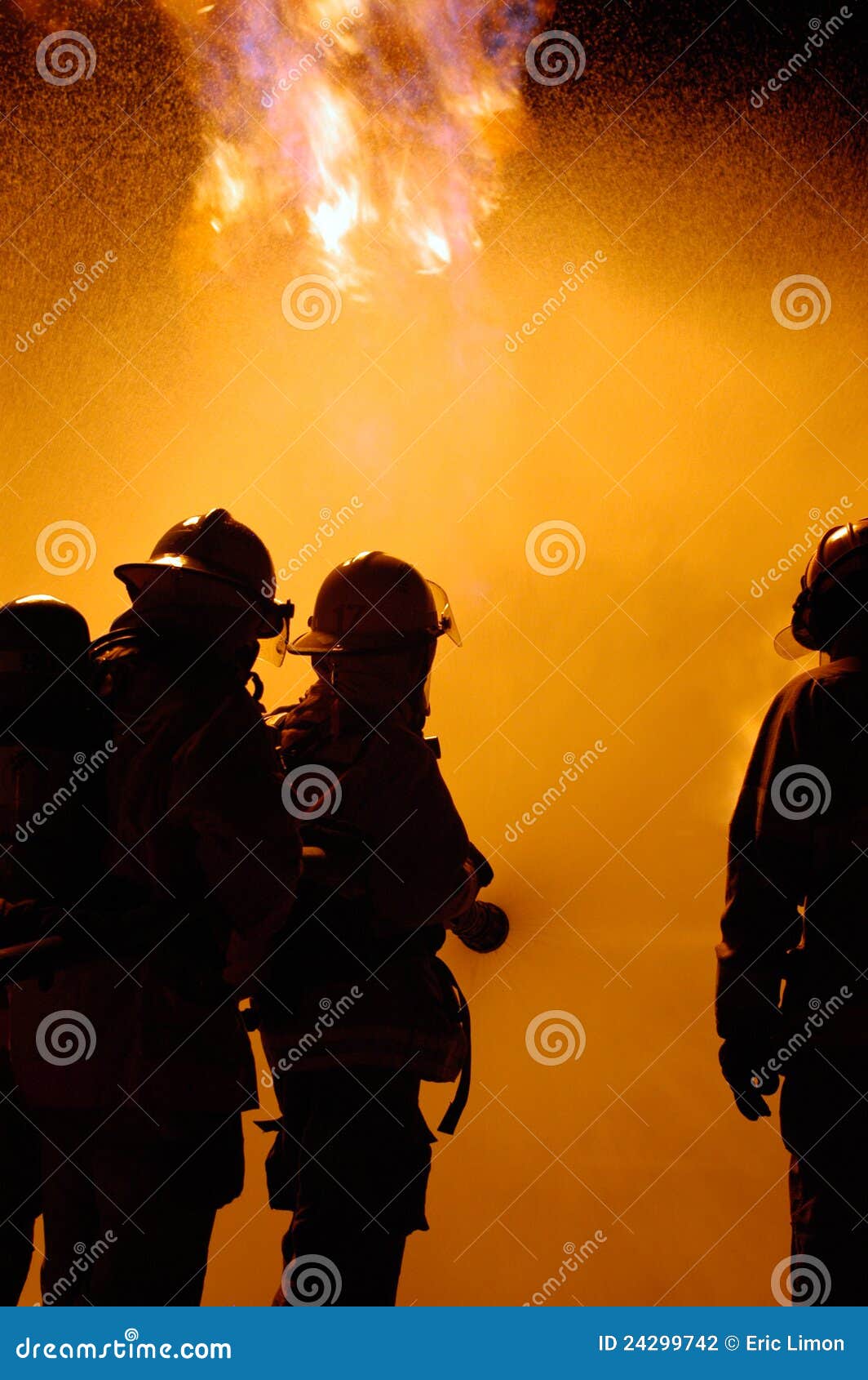 Fire teamwork stock photo. Image of flames, fight, heat - 24299742