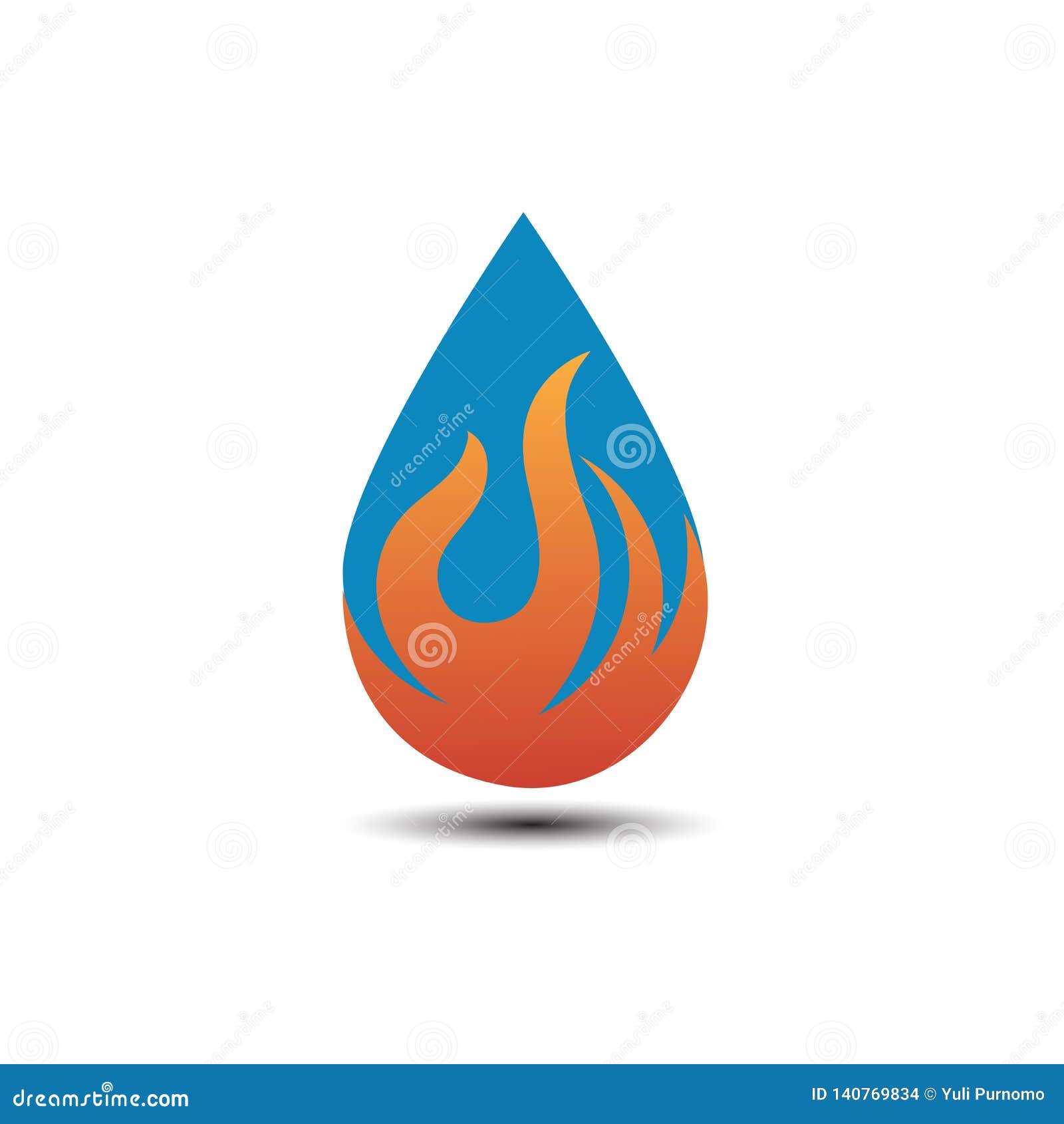 Fire Tech Business Vector Logo Stock Illustration - Illustration of ...