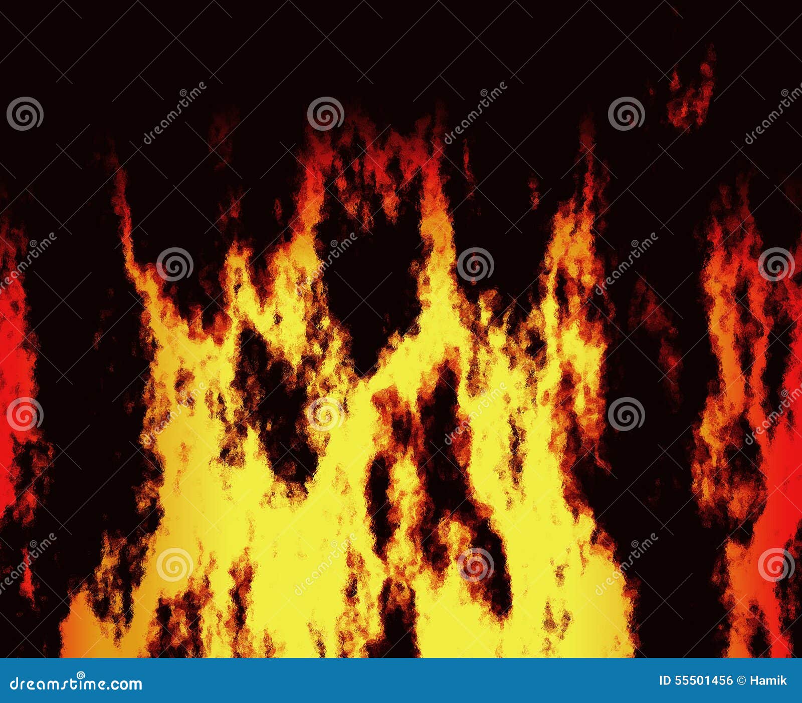 Fire texture stock vector. Illustration of dark, yellow - 55501456