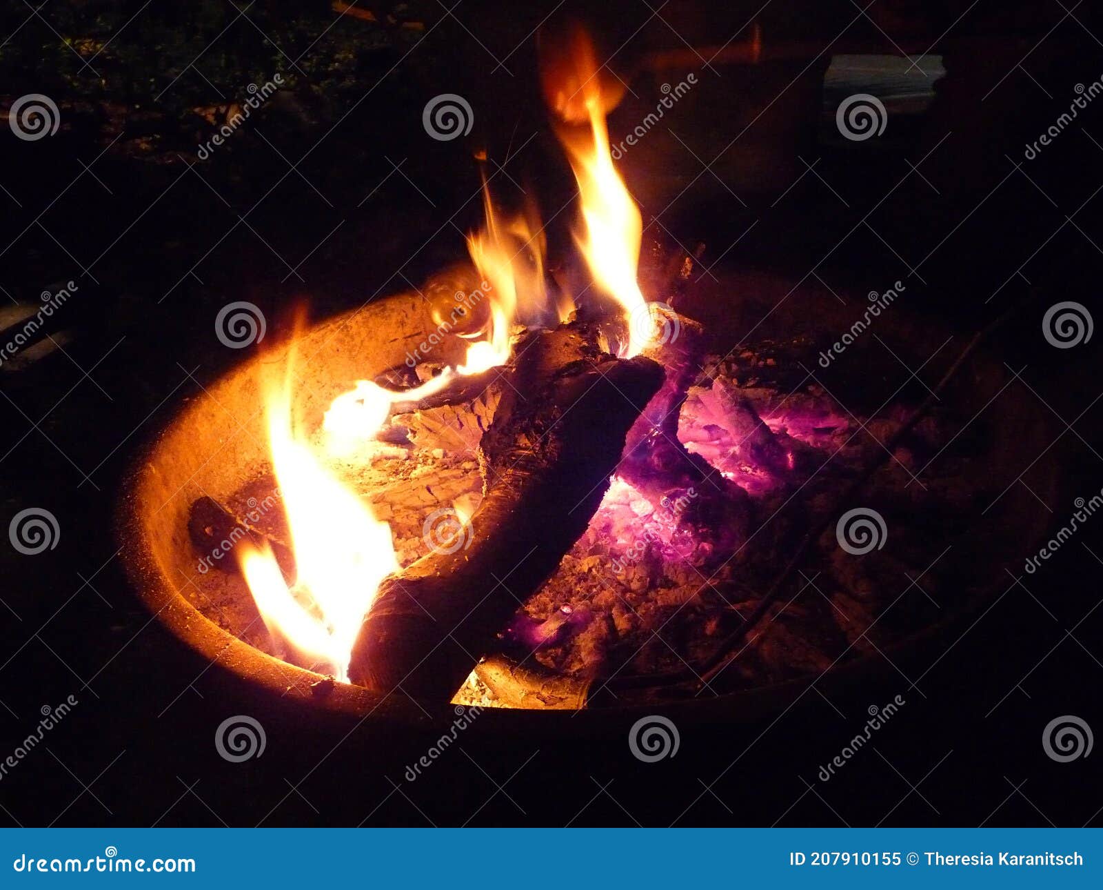 Fire stock image. Image of easter, burning, heat, darkness - 207910155