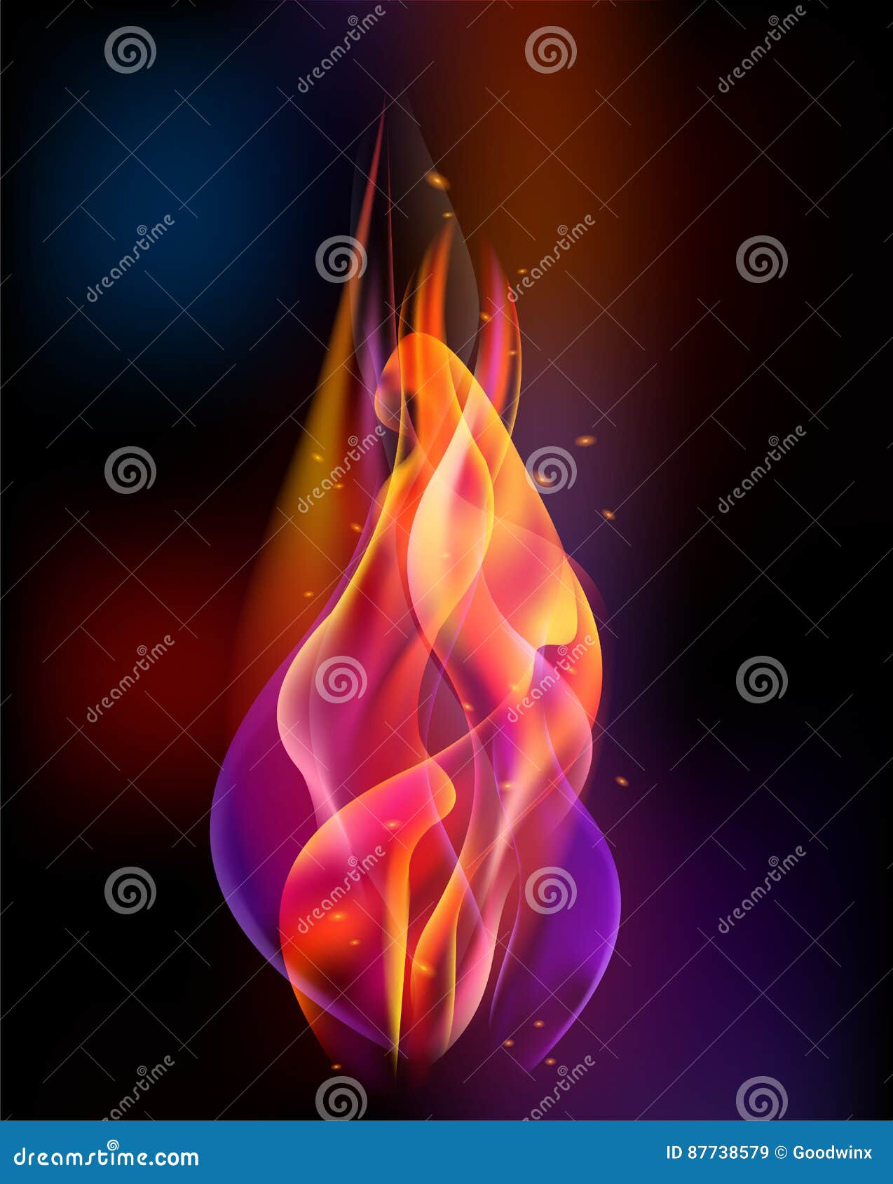 Torch. Vector Drawing | CartoonDealer.com #109200526