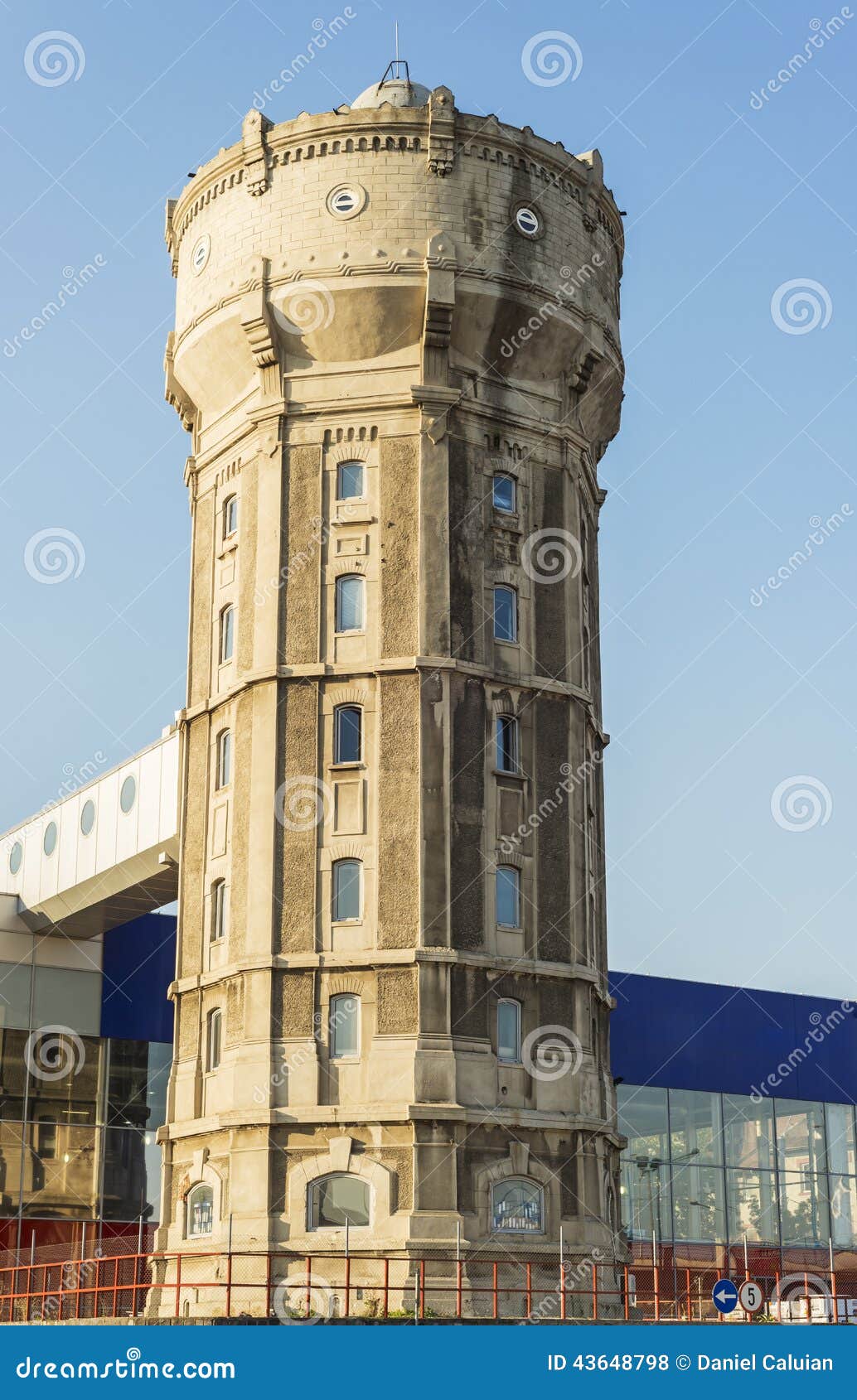 Fire Tower Bucharest stock photo. Image of history, firemen - 43648798