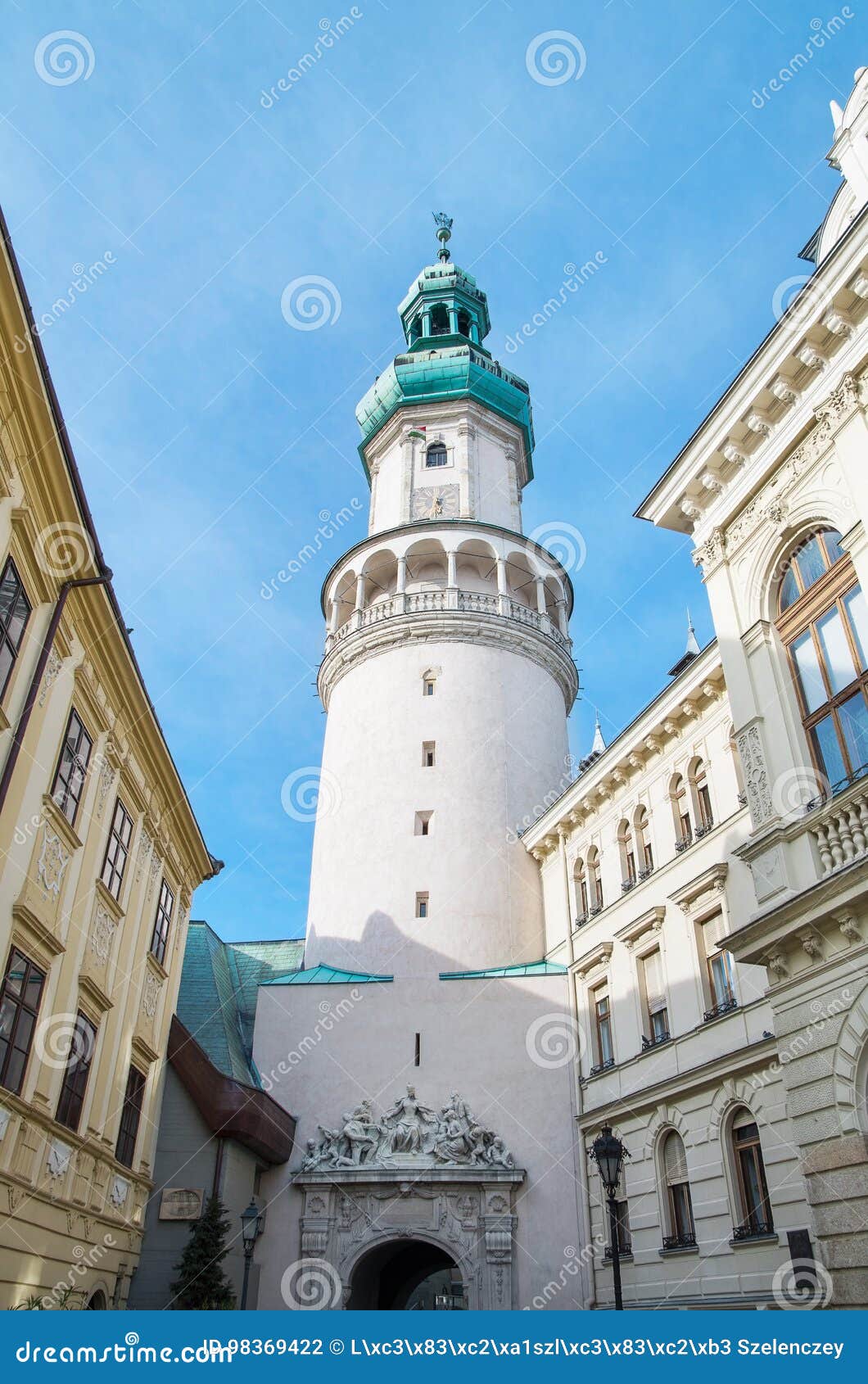 Fire Tower in Sopron, Hungary Stock Photo - Image of sopron, trip: 98369422
