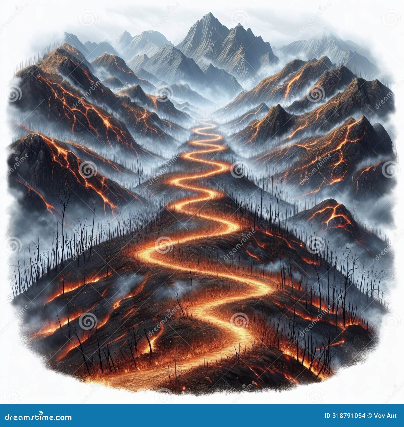 Scorched Earth: Ashen Landscapes Reveal The Aftermath Of Widespread ...