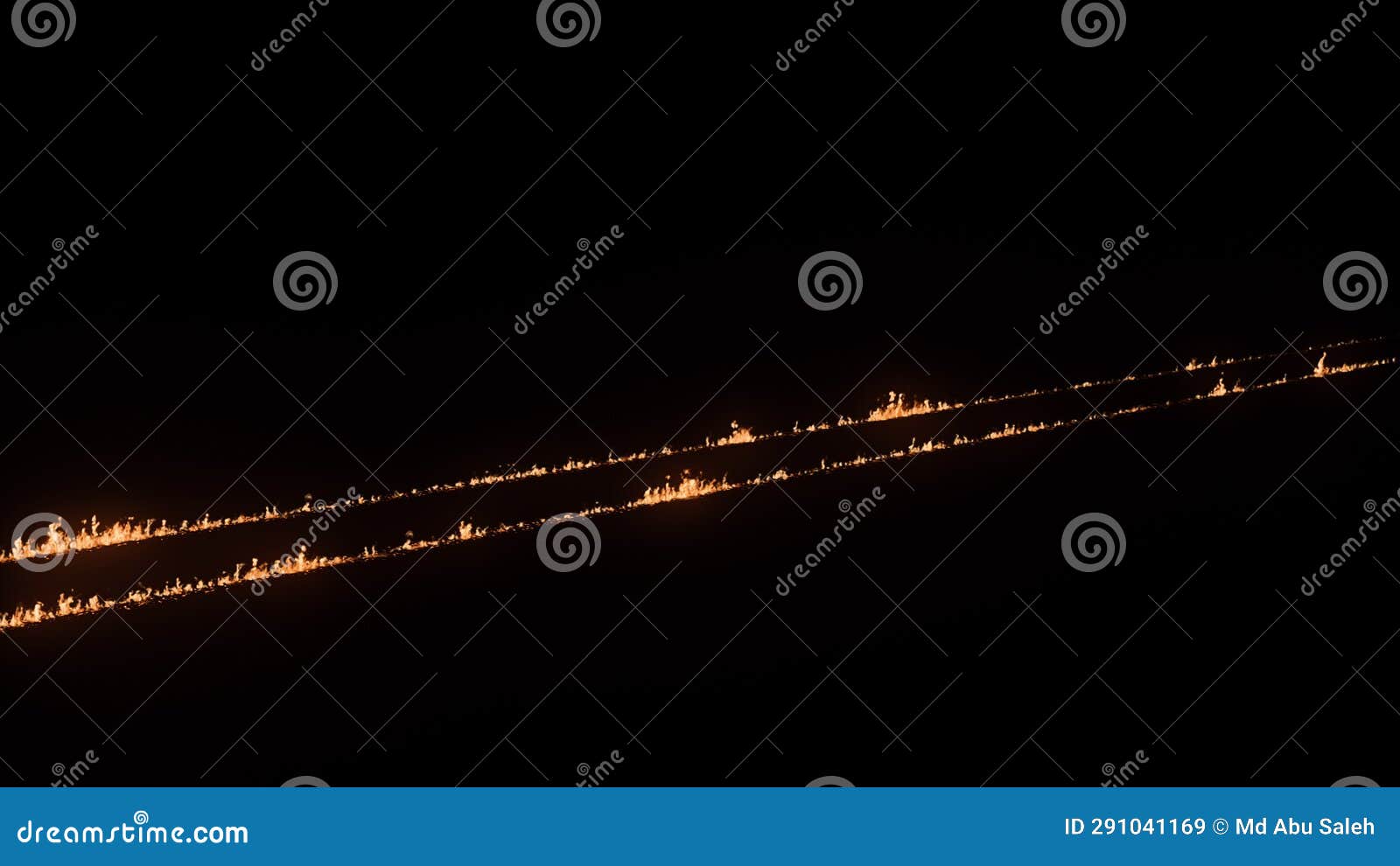 Fire Trail. Burning Trail. Fire Trail on Road Stock Video - Video of ...