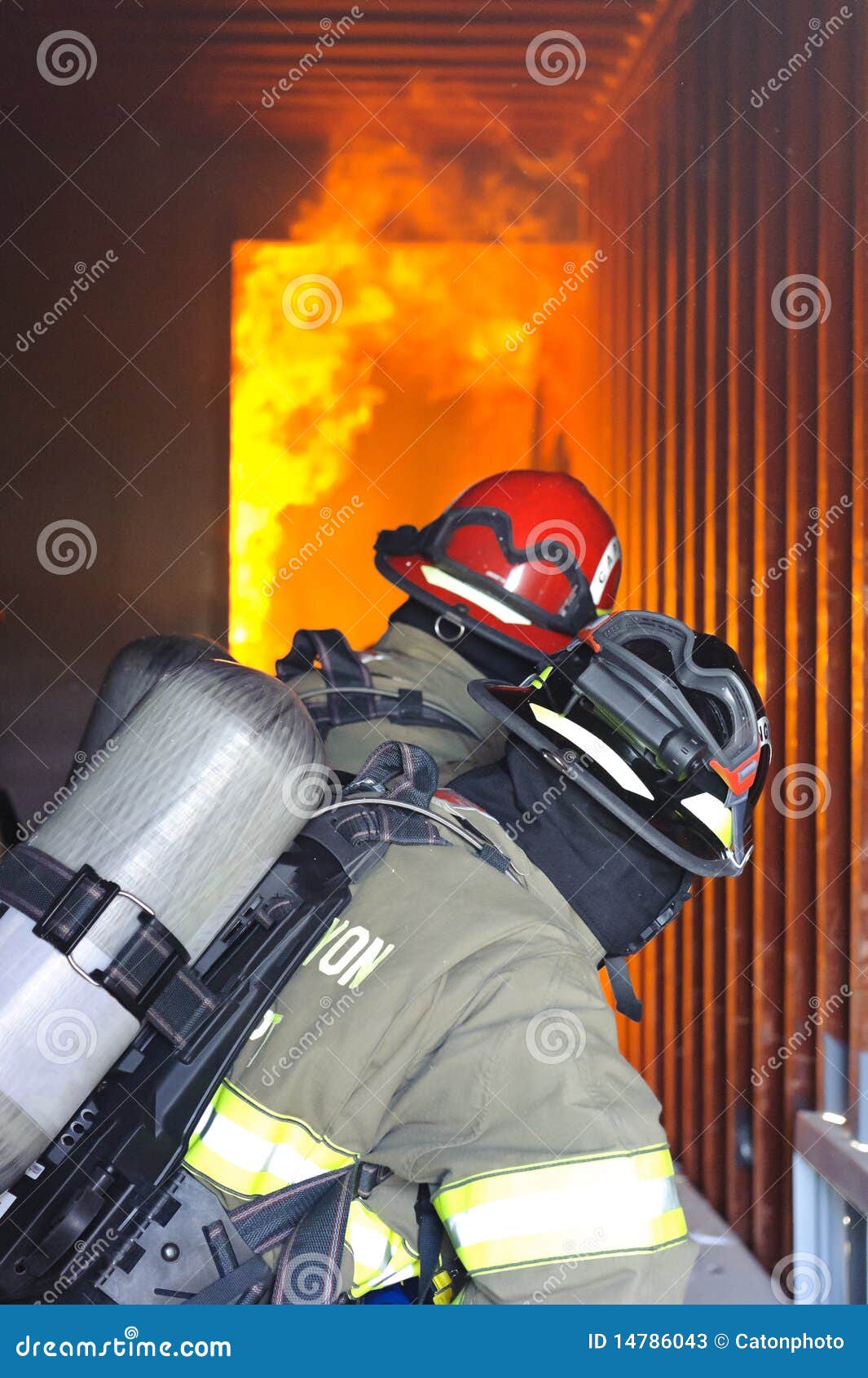 Fire training exercise stock image. Image of heroism - 14786043