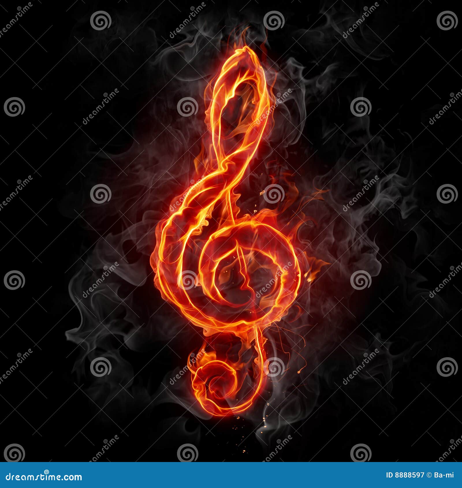 Fire Treble Clef Stock Illustrations – 103 Fire Treble Clef Stock ...