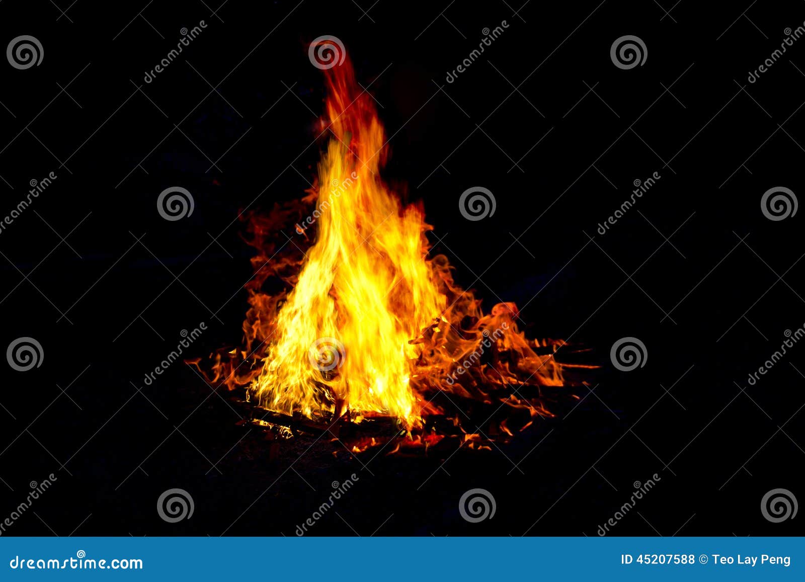 Fire with triangle stock photo. Image of hell, energy - 45207588
