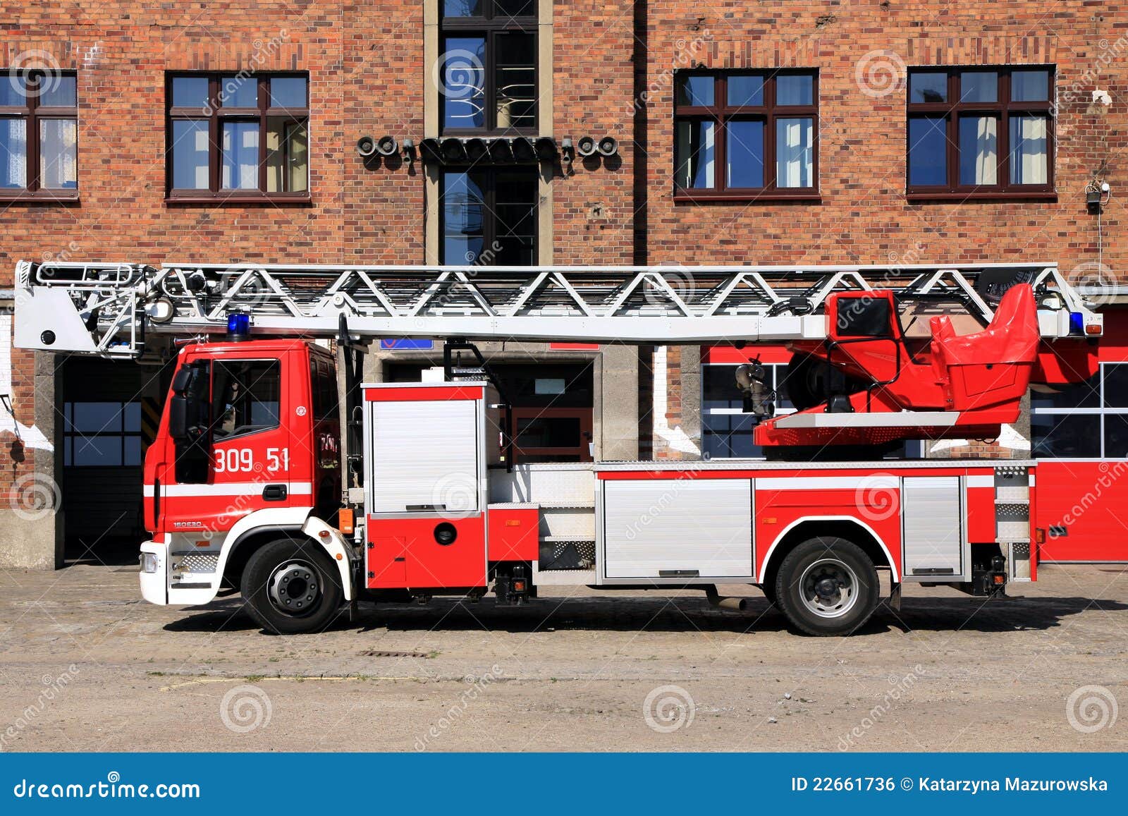 Fire truck stock photo. Image of firemen, hose, firetruck - 22661736