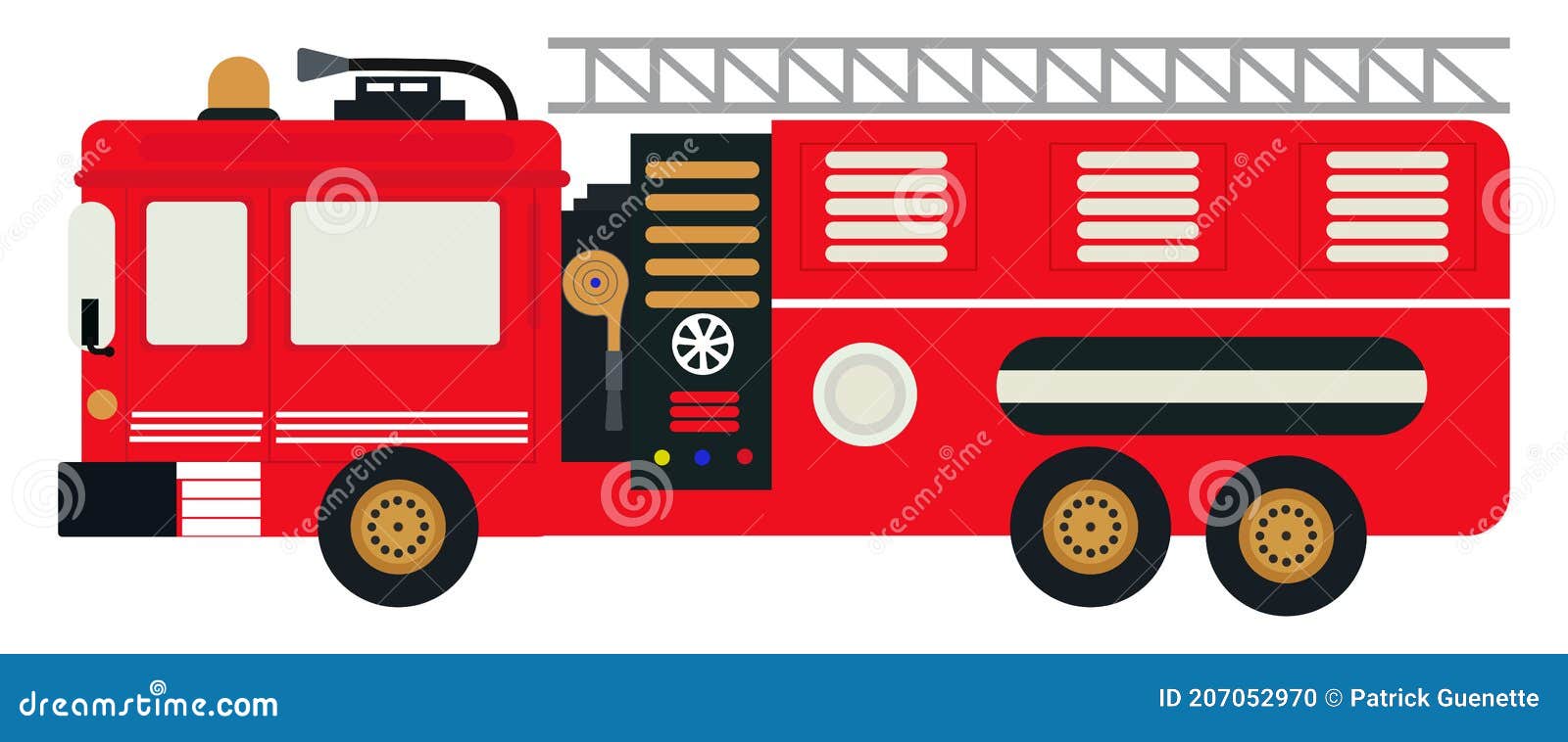 Fire Truck,illustration, Vector Stock Vector - Illustration of design ...