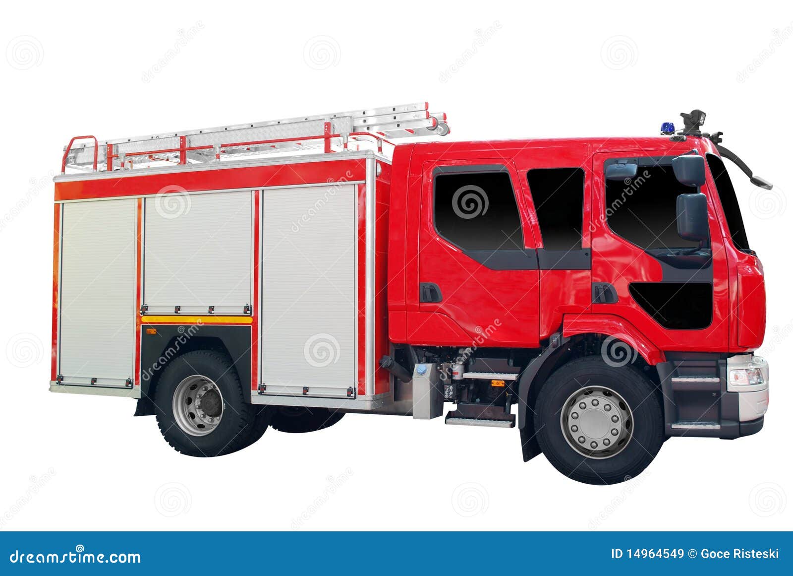 Fire truck isolated stock image. Image of special, power - 14964549