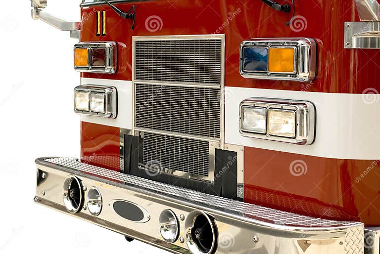 A fire truck panel stock photo. Image of daylight, firetruck - 5870938