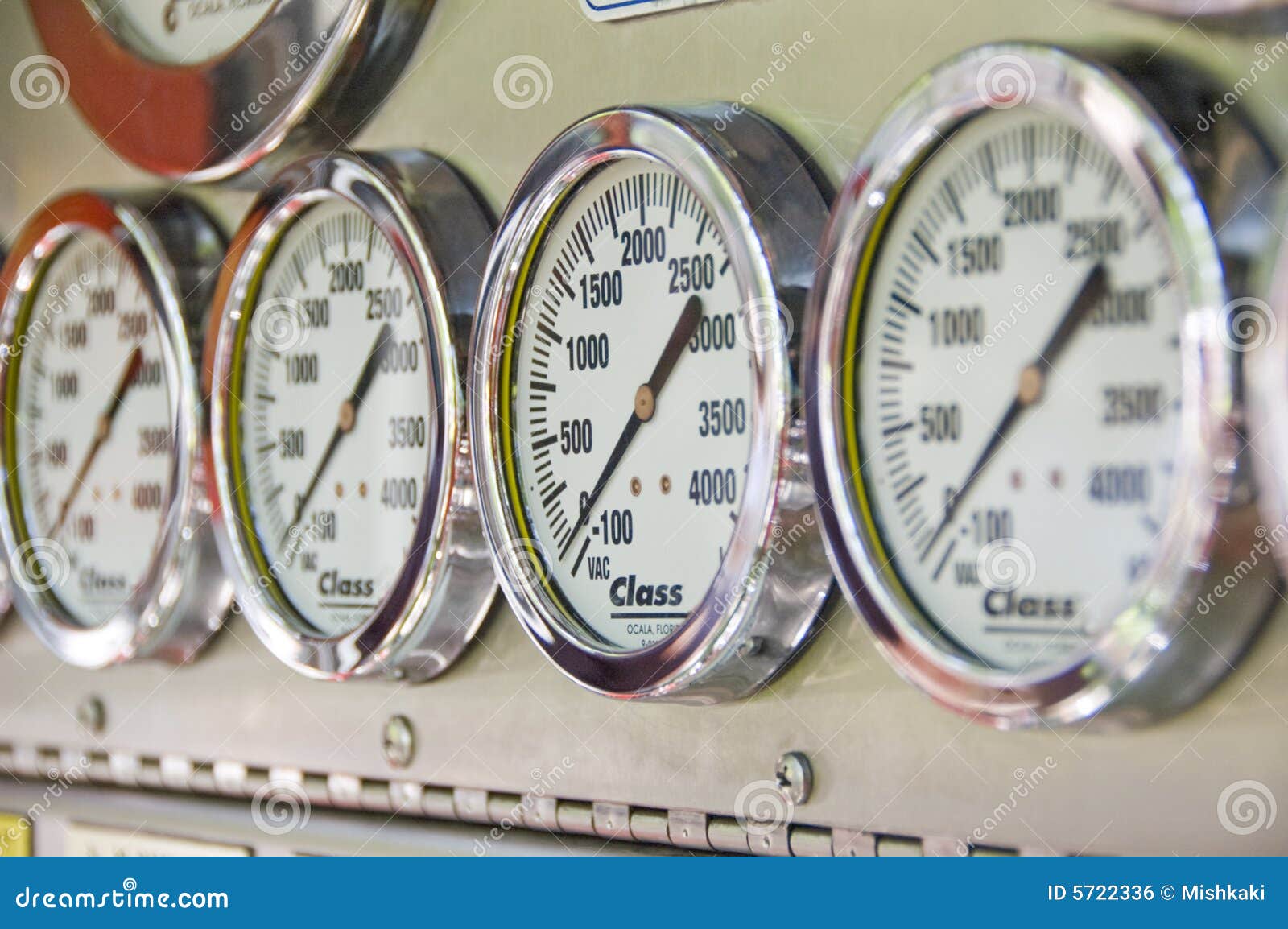 Fire Truck Pump Control stock photo. Image of heroes, equipment - 5722336