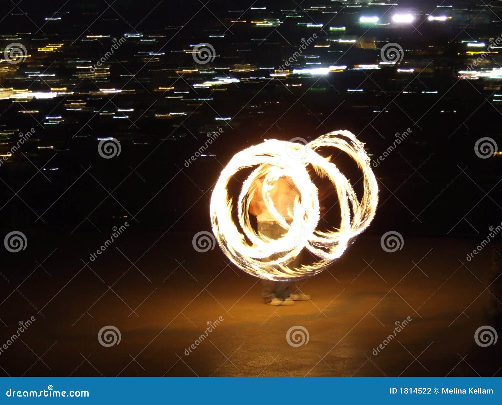 Fire twirling stock photo. Image of twirling, blur, lights - 1814522